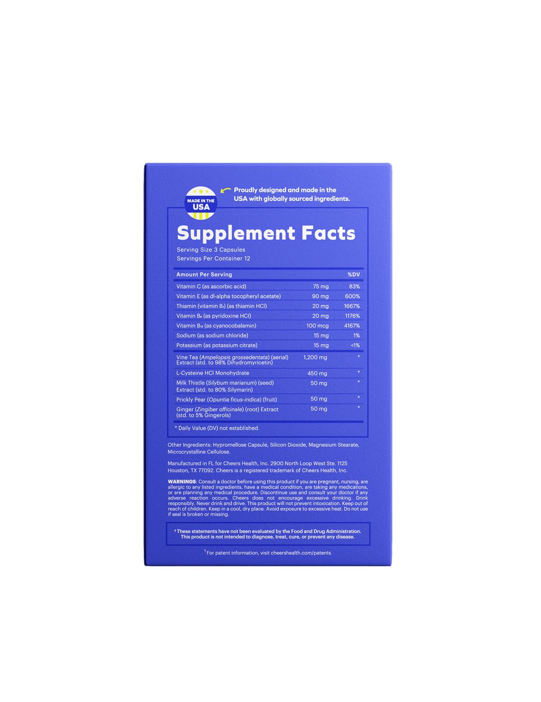 Cheers After- Alcohol Aid - Shop Electrolytes & Shakes at H-E-B