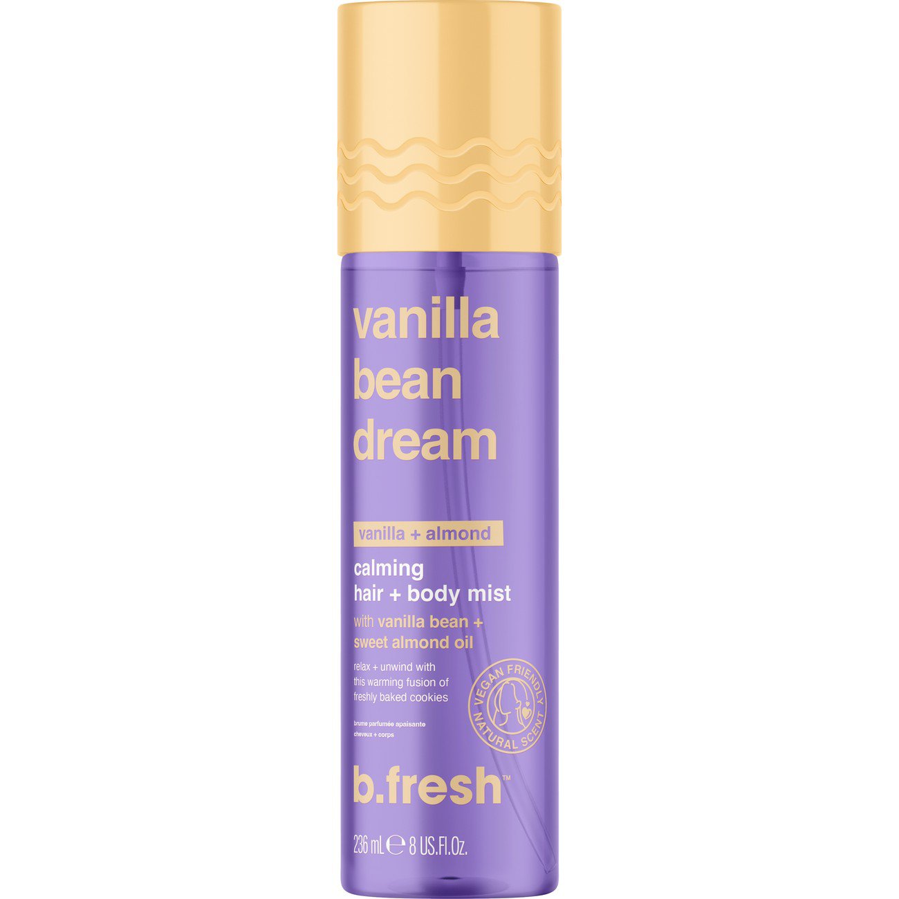 B Fresh Calming Hair & Body Mist - Vanilla Bean Dream - Shop Fragrance at H-E-B