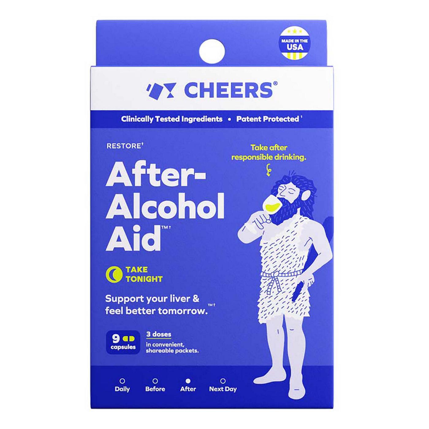 Cheers After-Alcohol Aid - Shop Digestion & nausea at H-E-B