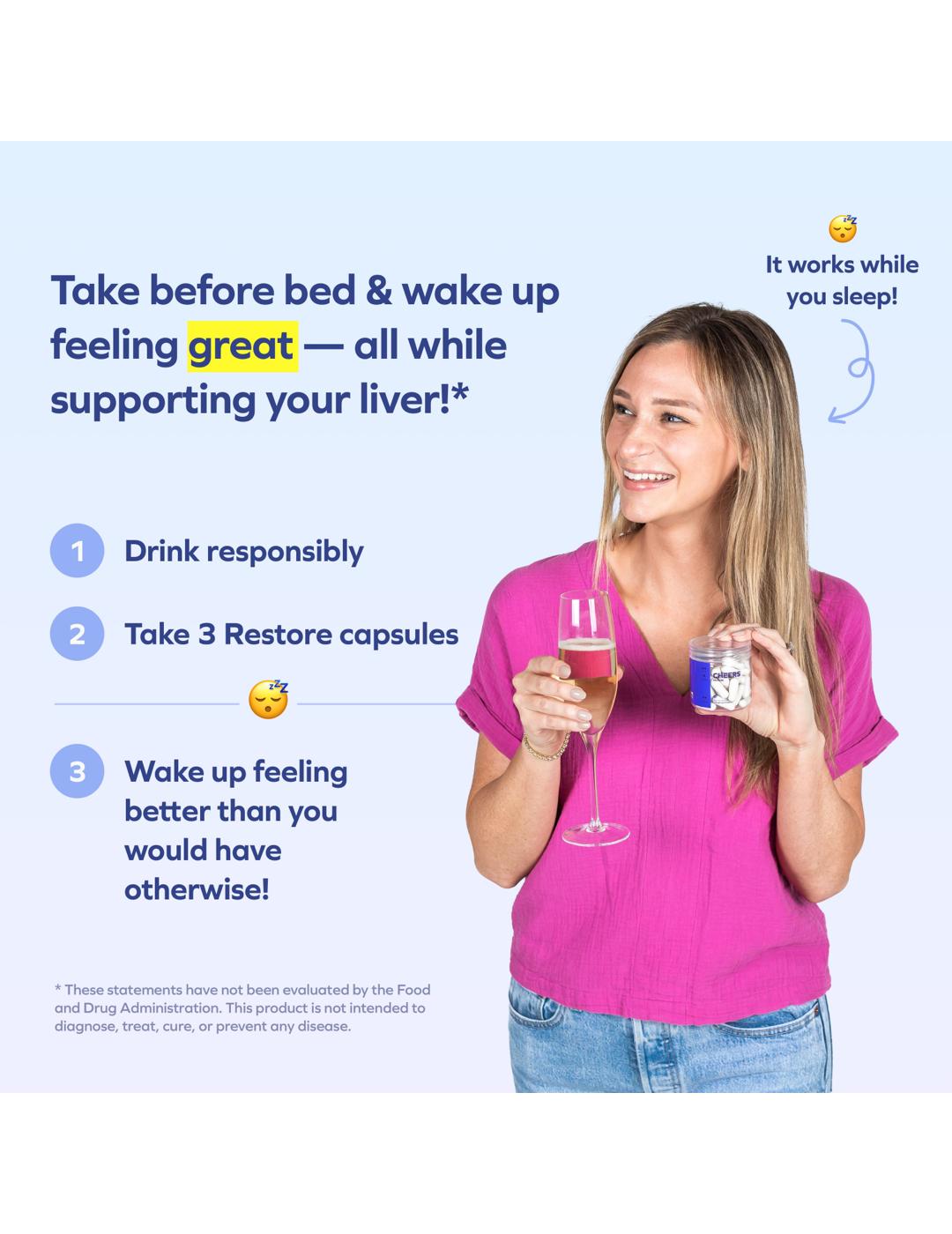 Cheers After-Alcohol Aid - Shop Digestion & nausea at H-E-B