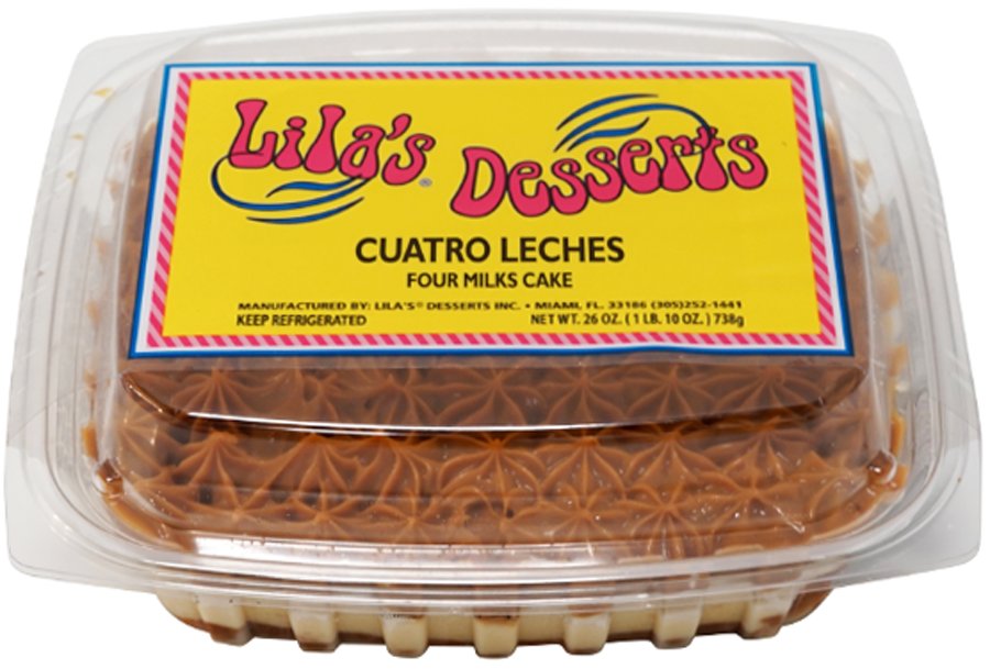 Lila's Desserts Cuatro Leches Four Milks Cake, 26 oz | Low Prices ...