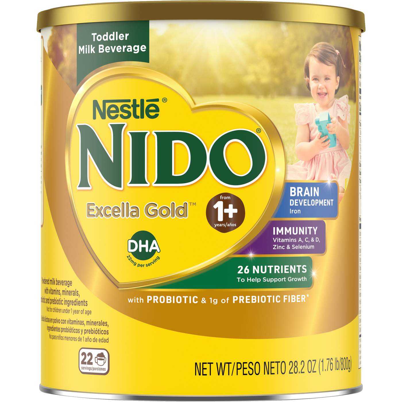 Nestle Nido Excella Gold Toddler 1 + Milk Beverage - Shop Milk at H-E-B
