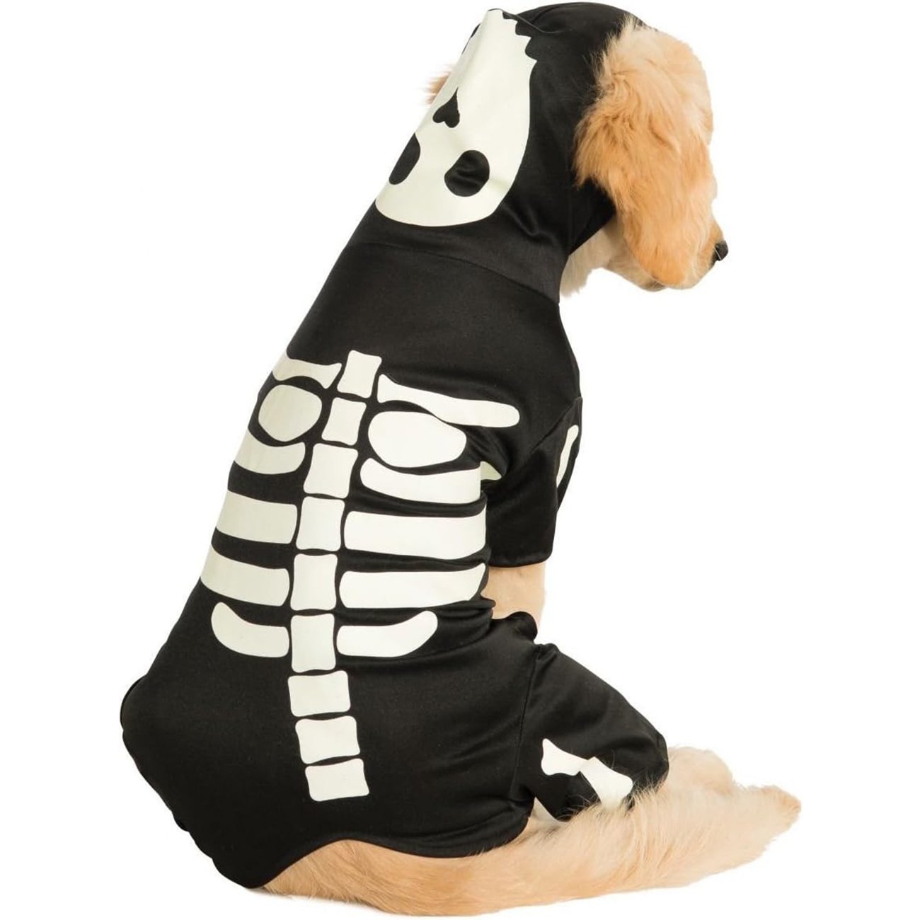 Rubies Glow In The Dark Skeleton Pet Costume Medium - Shop Clothes at H-E-B