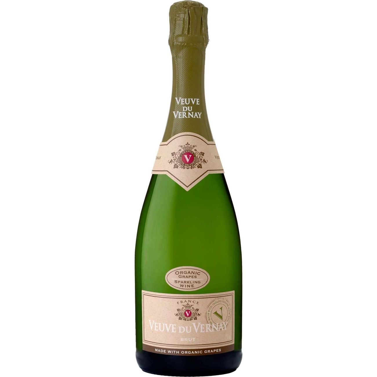 Veuve Du Vernay Organic Brut French Sparkling Wine - Shop Wine at H-E-B