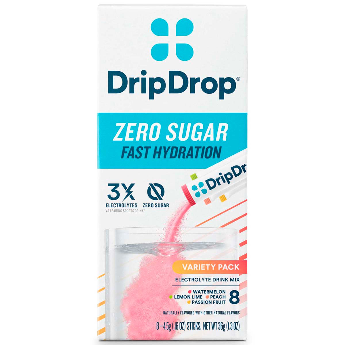 DripDrop Zero Sugar Electrolyte Drink Mix - Variety Pack - Shop Mixes ...