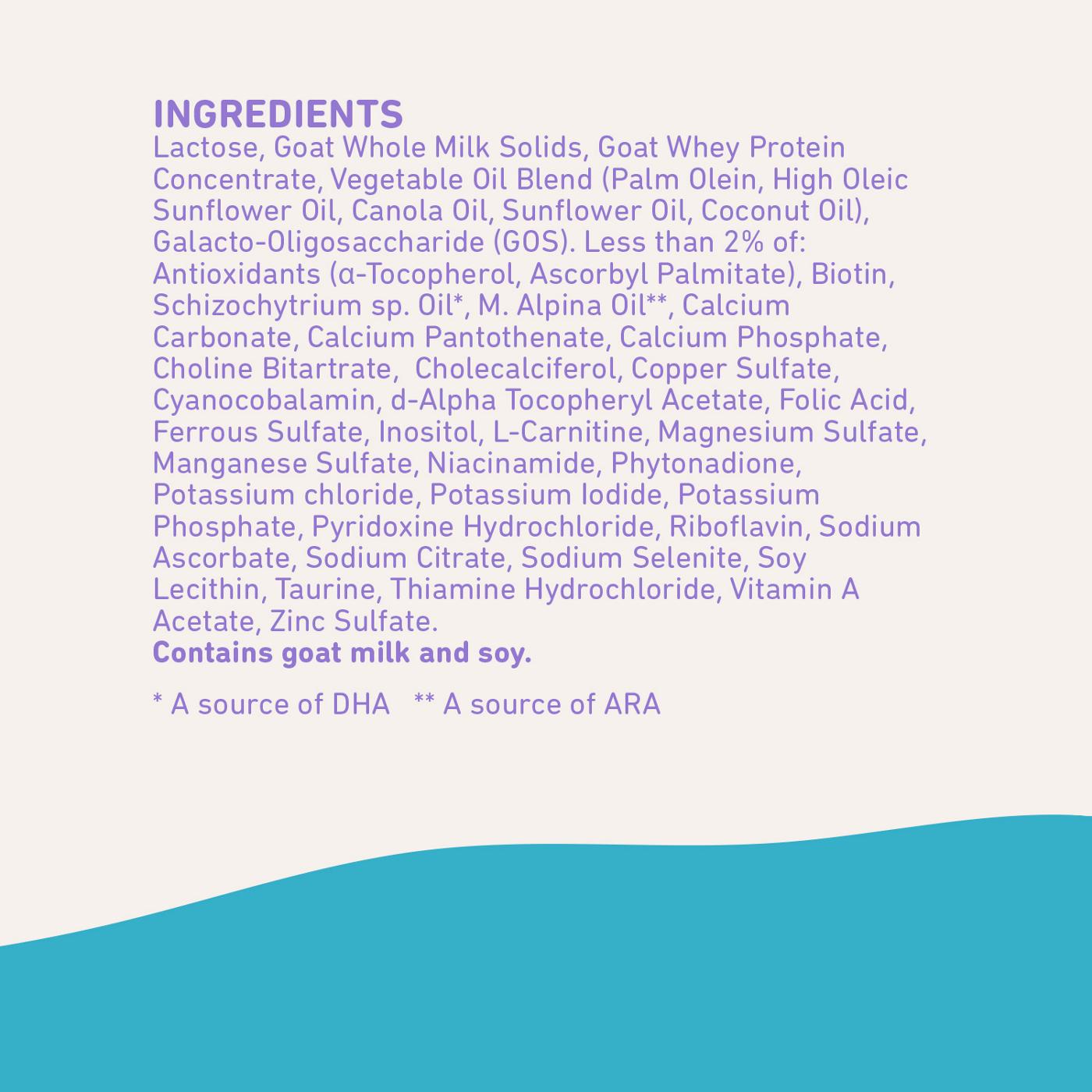 Bubs Goat Milk-Based Powder Infant Formula - Shop Formula at H-E-B