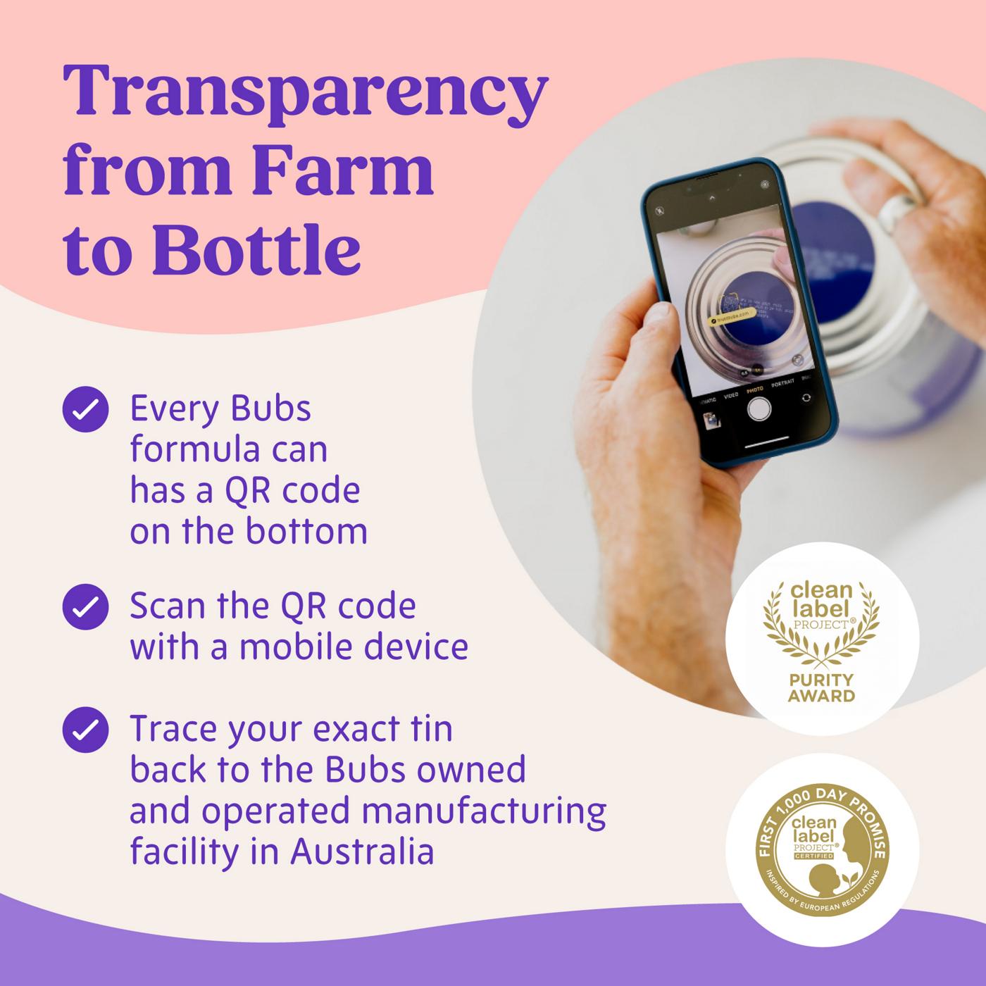 Bubs Goat Milk-Based Powder Infant Formula - Shop Formula at H-E-B