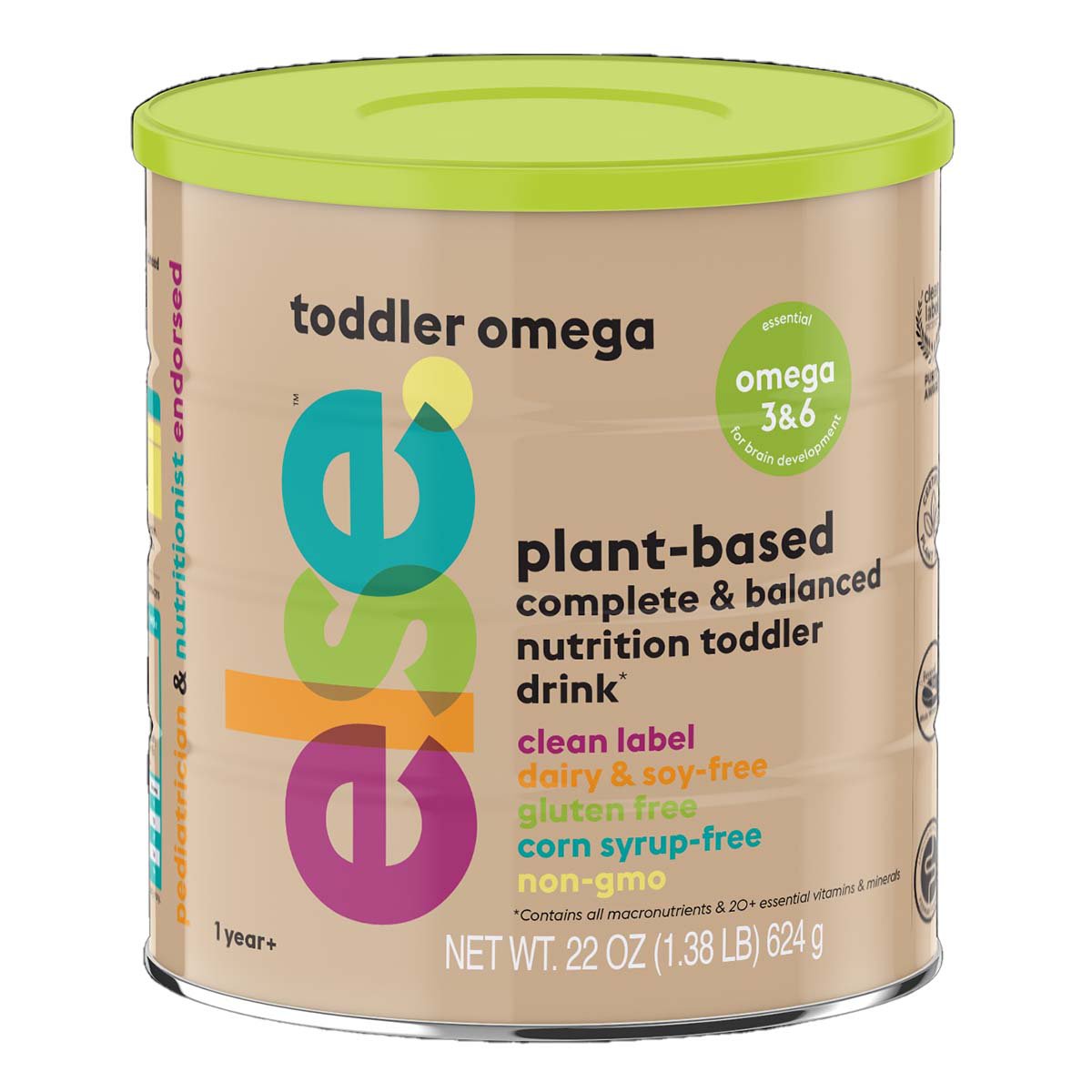 Else Plant-Based Complete & Balanced Nutrition Toddler Drink - Shop ...