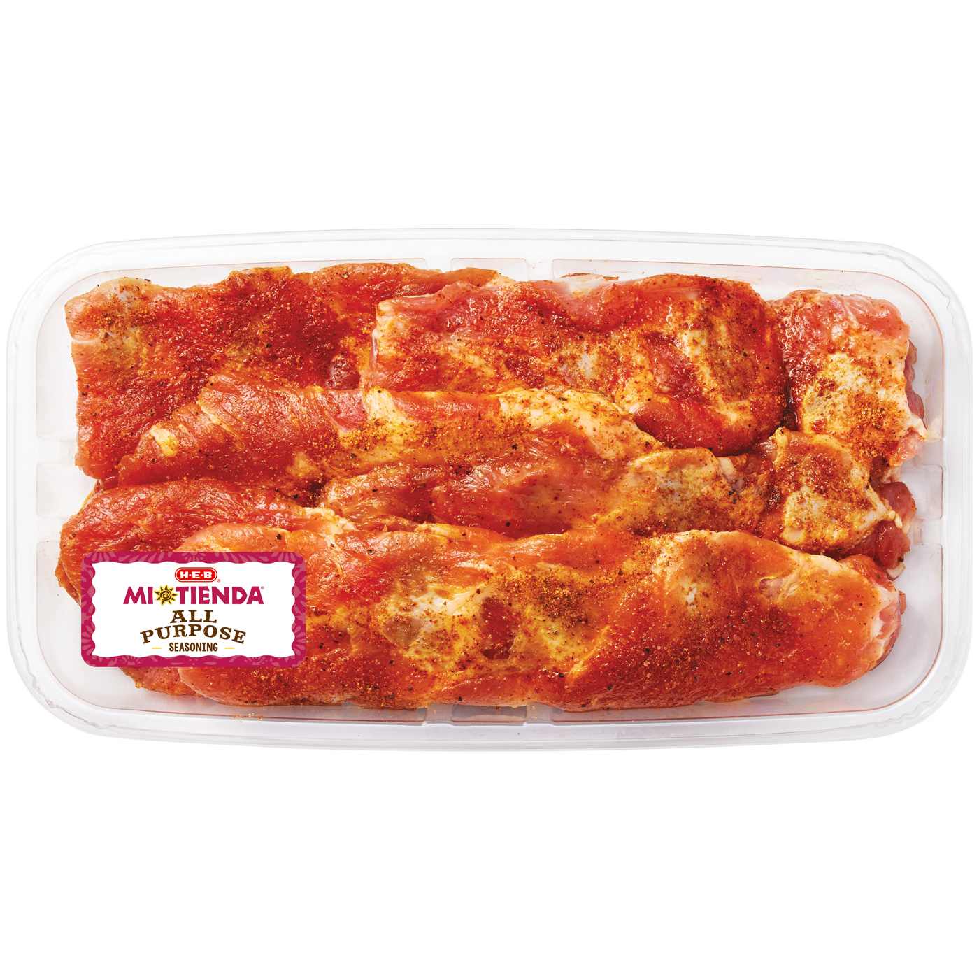 H-E-B Mi Tienda Seasoned Bone-In Pork Riblets – All Purpose - Shop Pork ...
