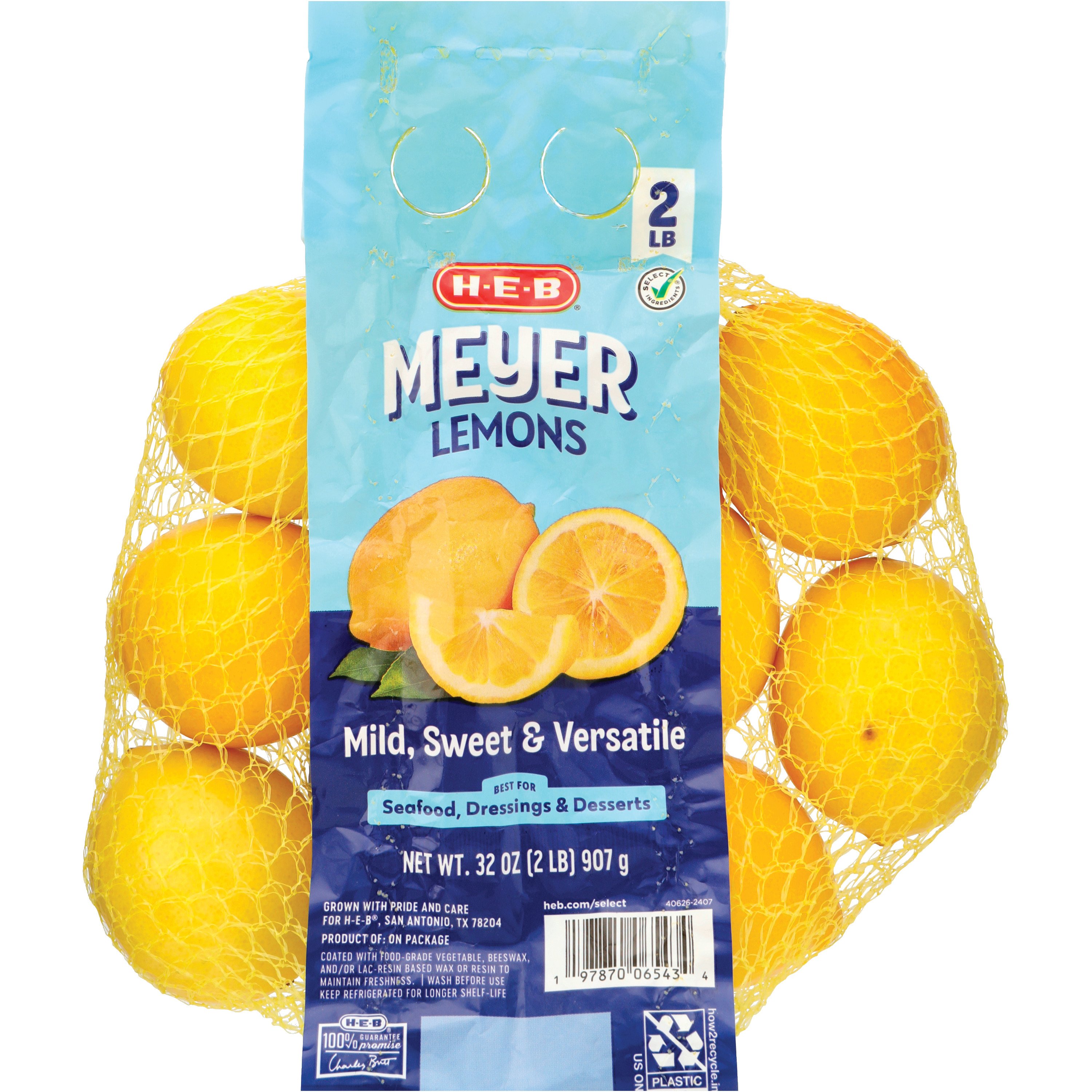 H-E-B Fresh Meyer Lemons - Shop Citrus at H-E-B