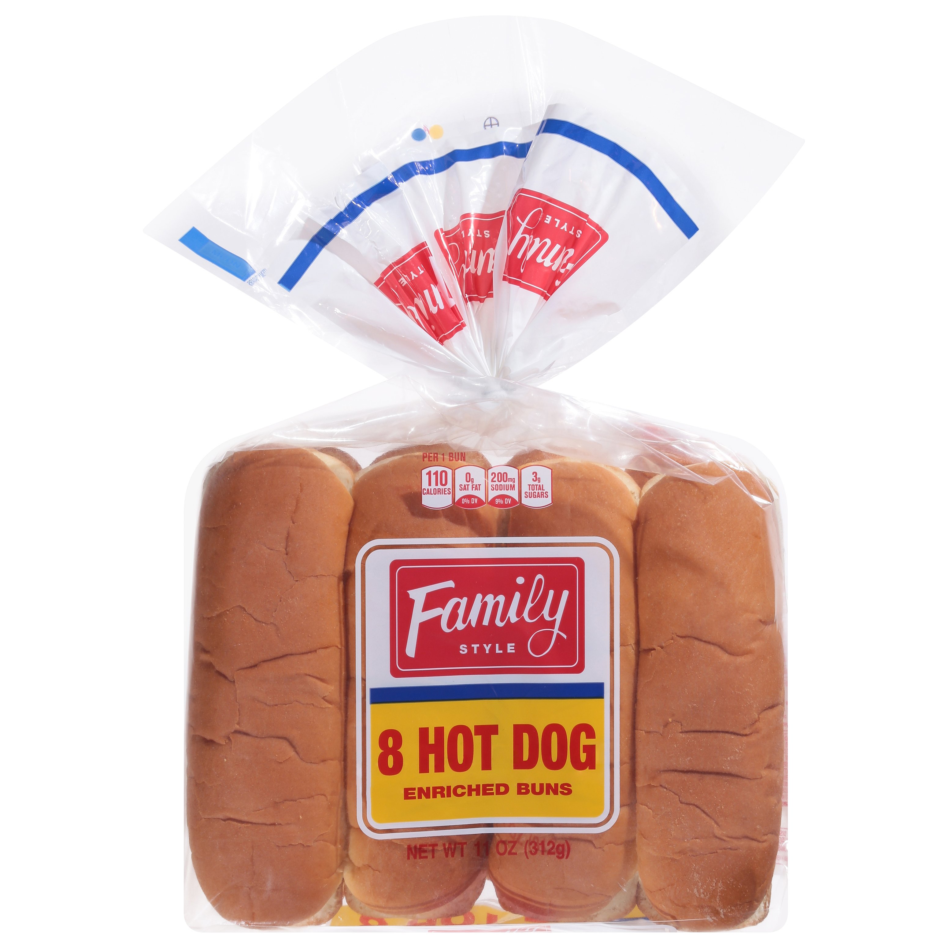 Family Style Hot Dog Buns - Shop Buns & rolls at H-E-B