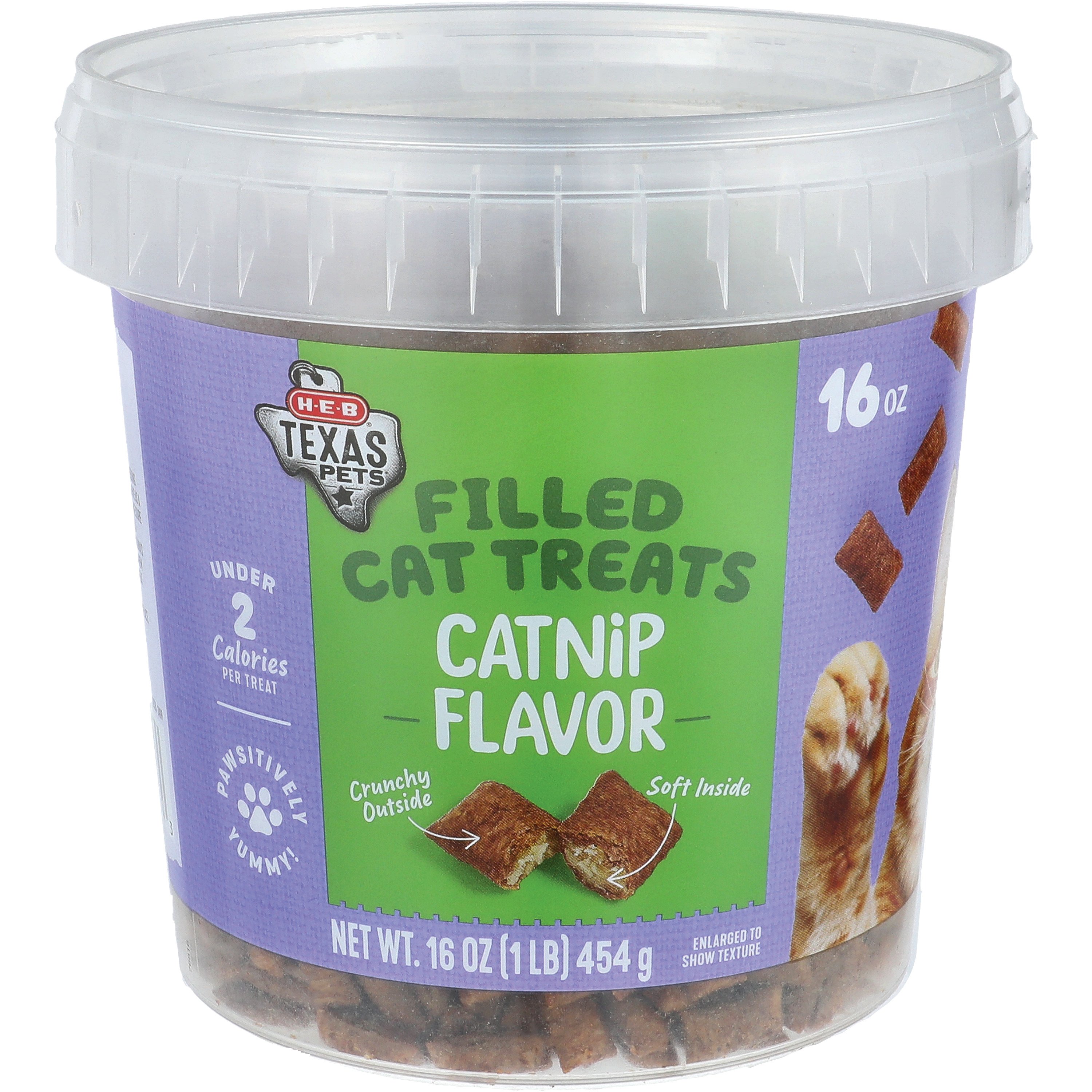 H-E-B Texas Pets Cat Treats - Catnip Filled - Shop Treats at H-E-B