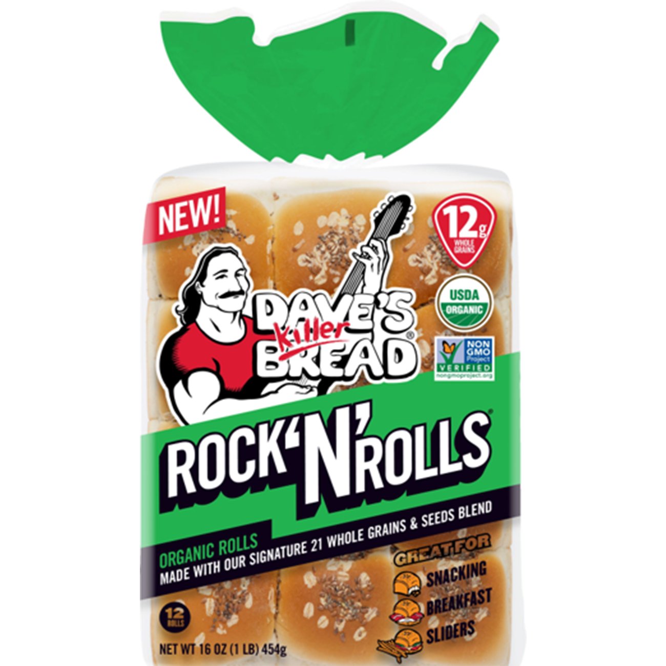 Dave's Killer Bread Rock N Rolls, 17 oz | Central Market - Really Into Food
