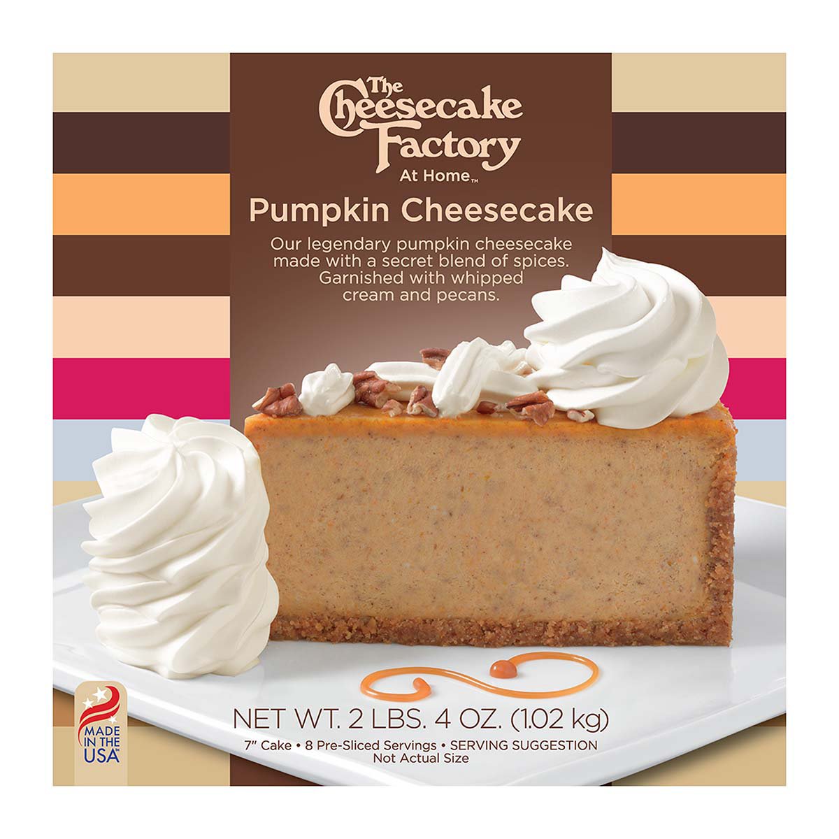 The Cheesecake Factory Pumpkin Cheesecake - Shop Desserts & pastries at ...