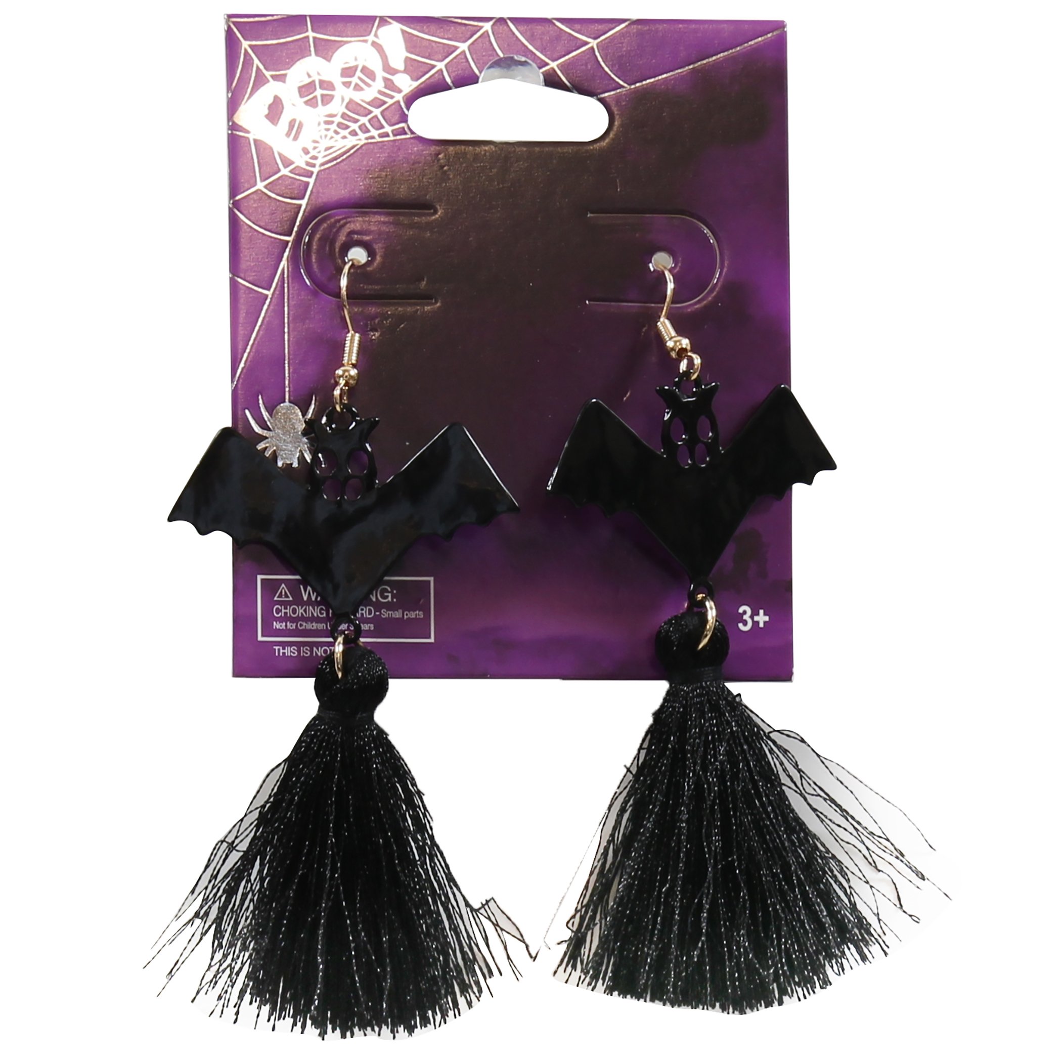 Boo! Bat Tassel Earrings - Shop Jewelry at H-E-B