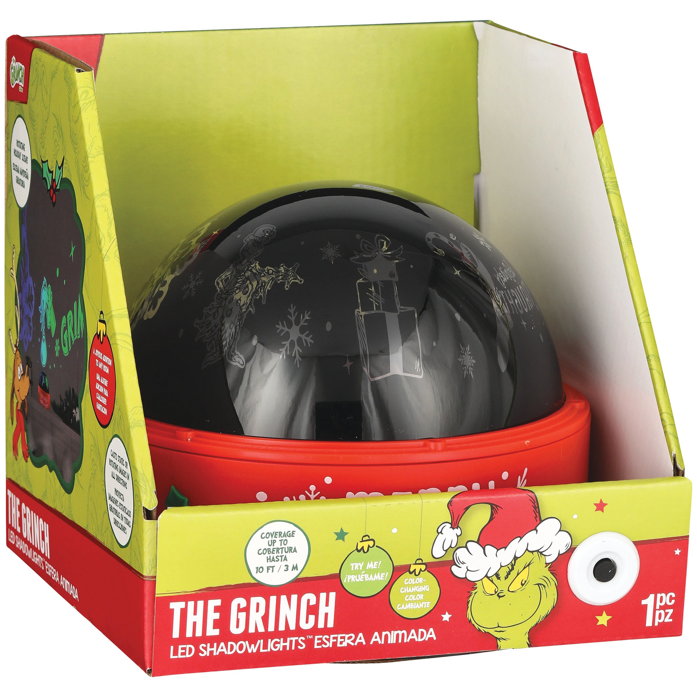 Gemmy The Grinch Christmas LED Shadow Lights - Shop Seasonal decor at H-E-B