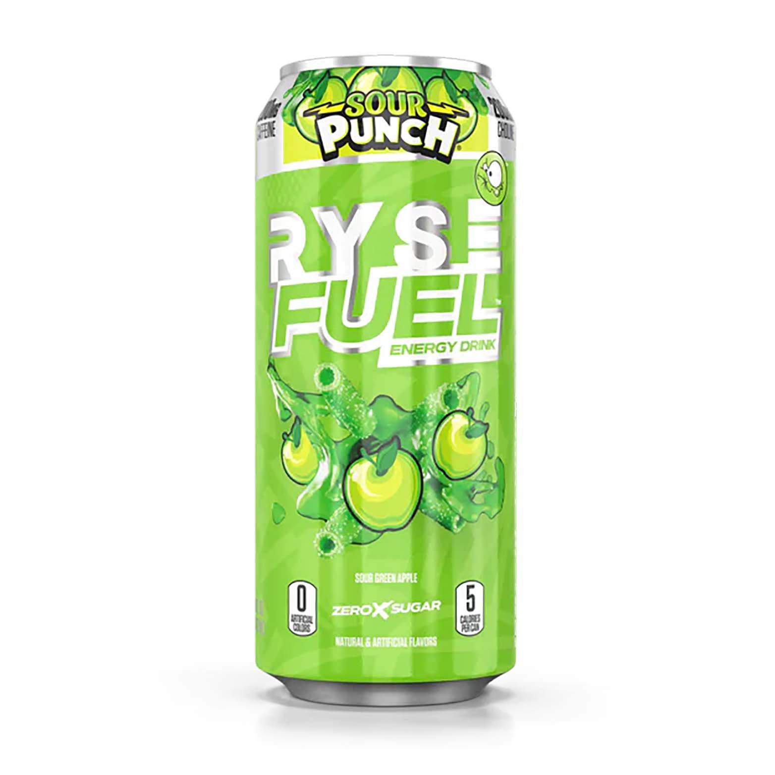 Ryse Fuel Zero Sugar Energy Drink - Sour Green Apple - Shop Sports ...
