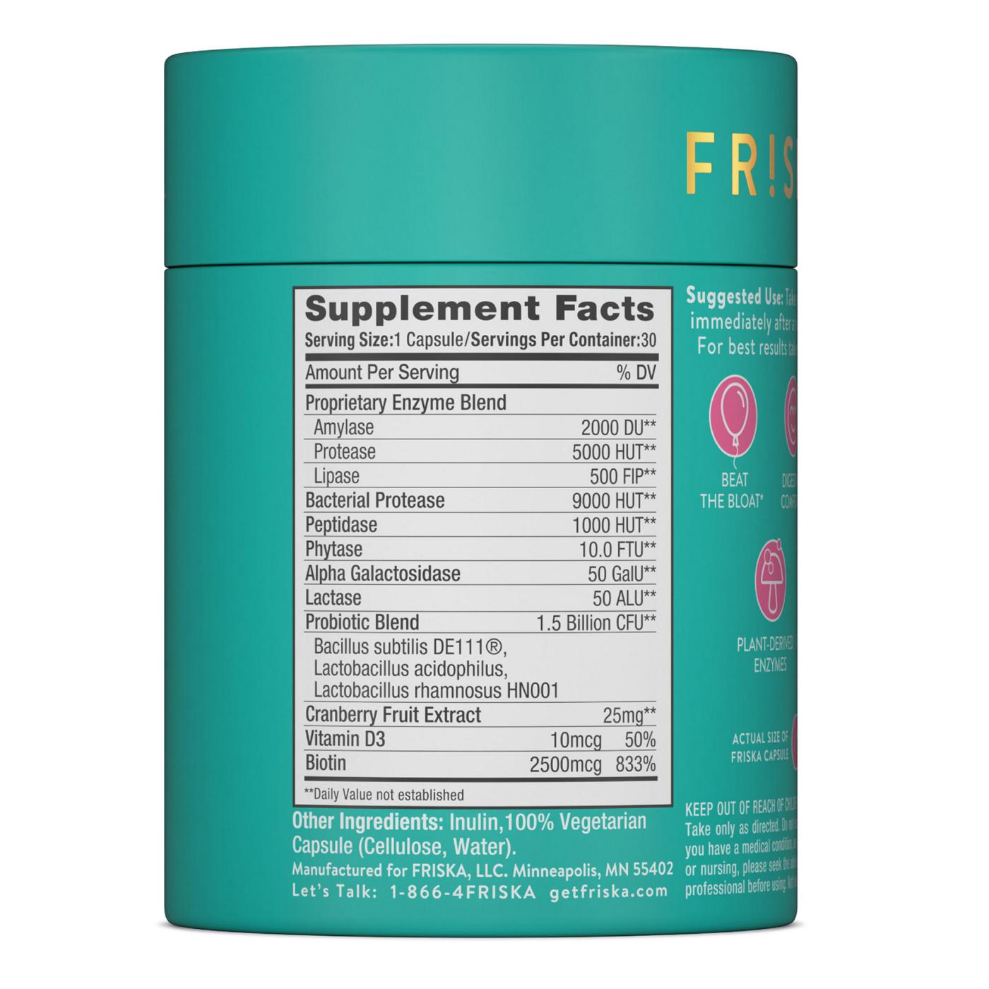 Fr!ska Women's Daily Capsules - Shop Diet & fitness at H-E-B