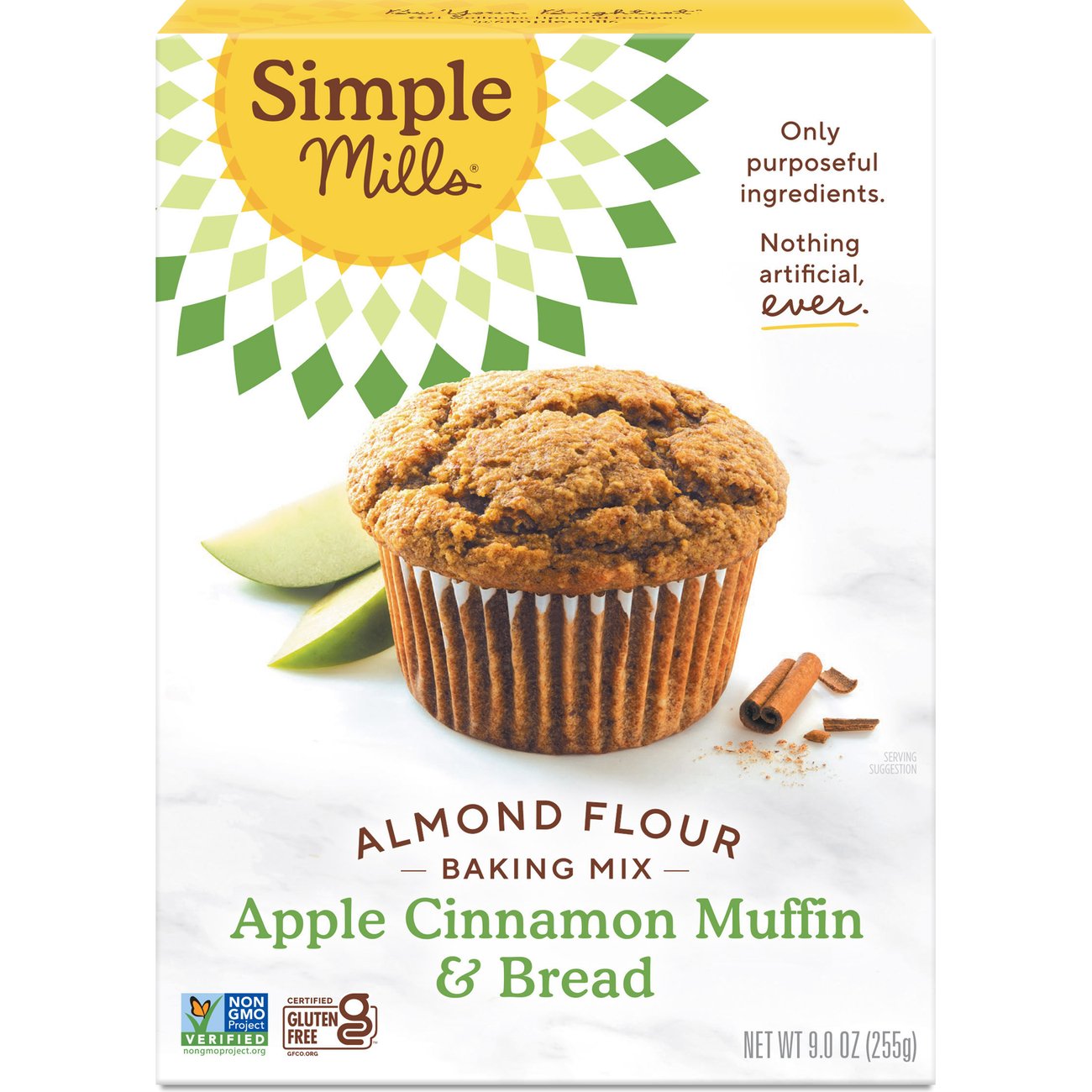 Simple Mills Apple Cinnamon Muffin & Bread Almond Flour Baking Mix ...