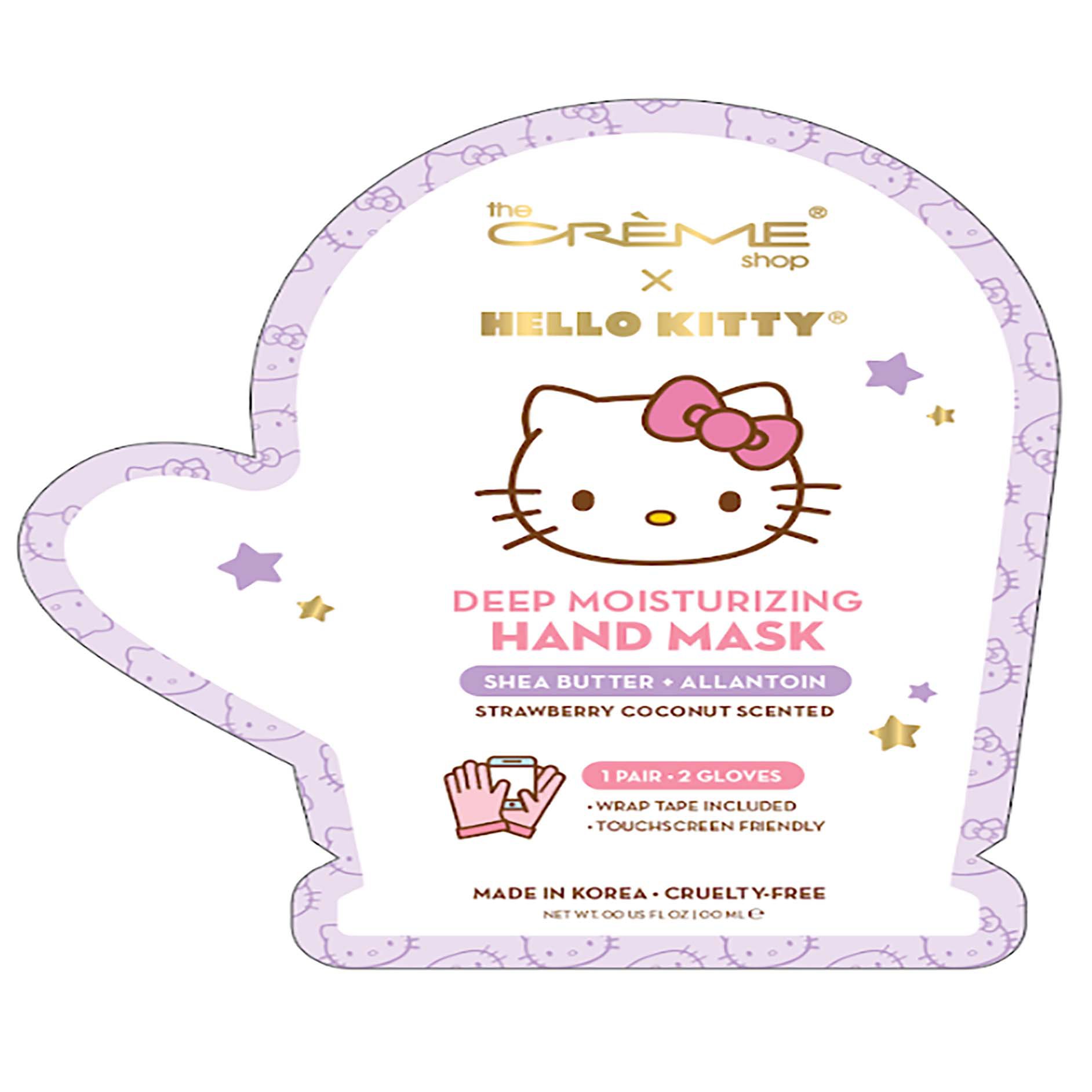 The Crème Shop x Hello Kitty Deep Moisturizing Hand Mask - Strawberry ...
