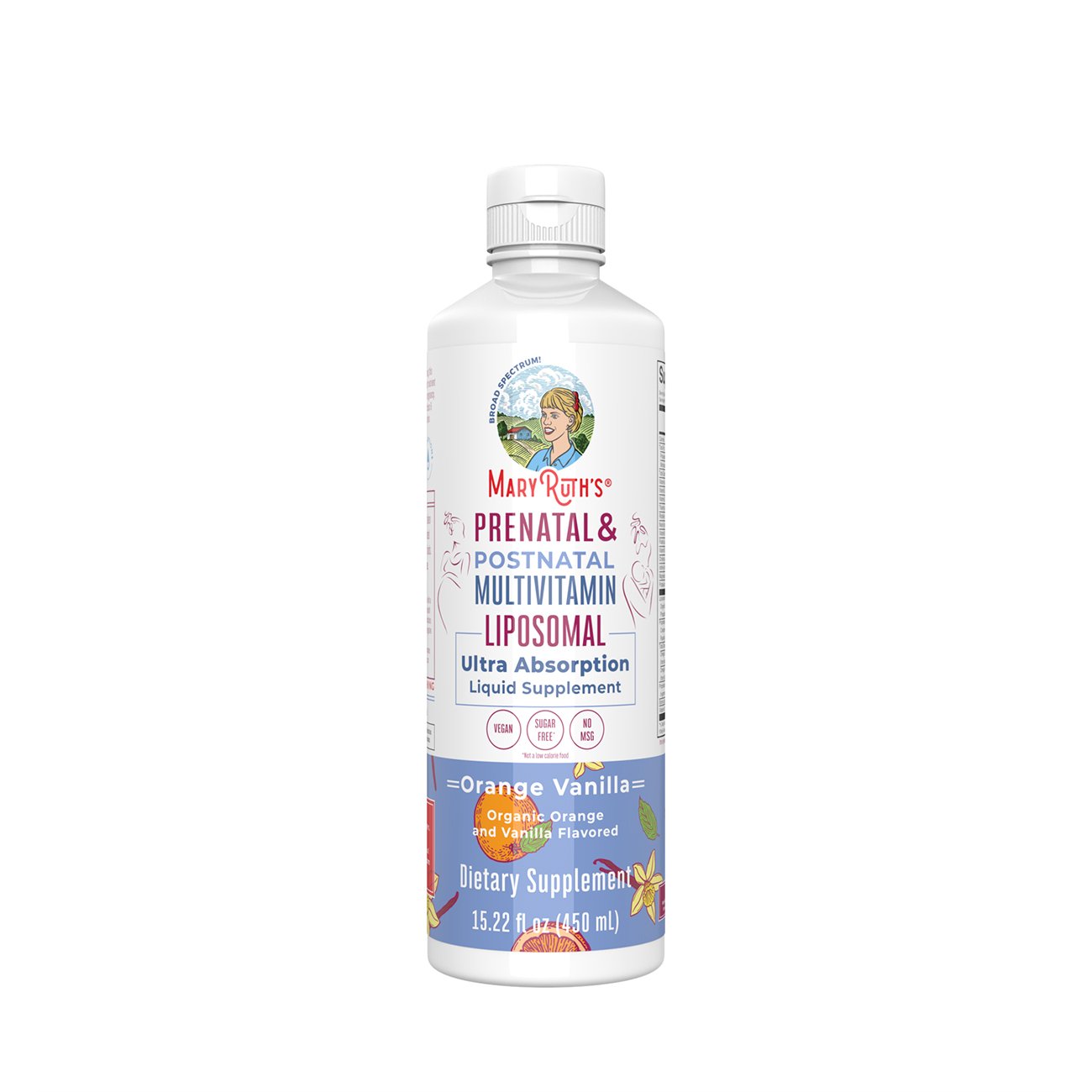 Mary Ruth's Prenatal & Postnatal Multivitamin Liposomal Liquid ...