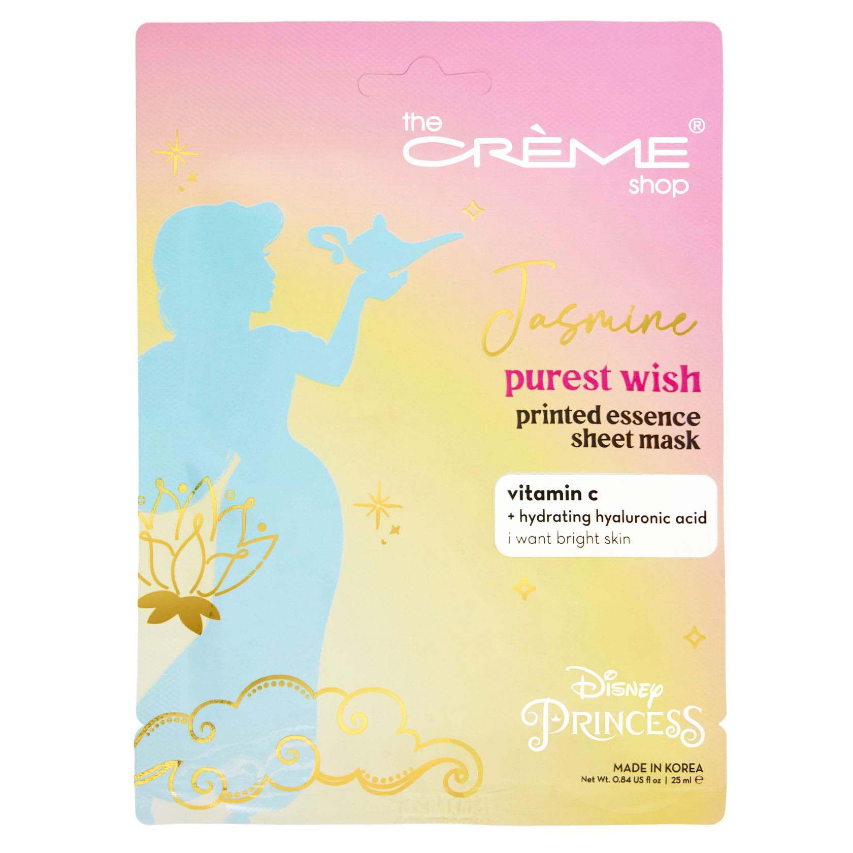 The Crème Shop Disney Princess Collection Jasmine Purest Wish Sheet ...