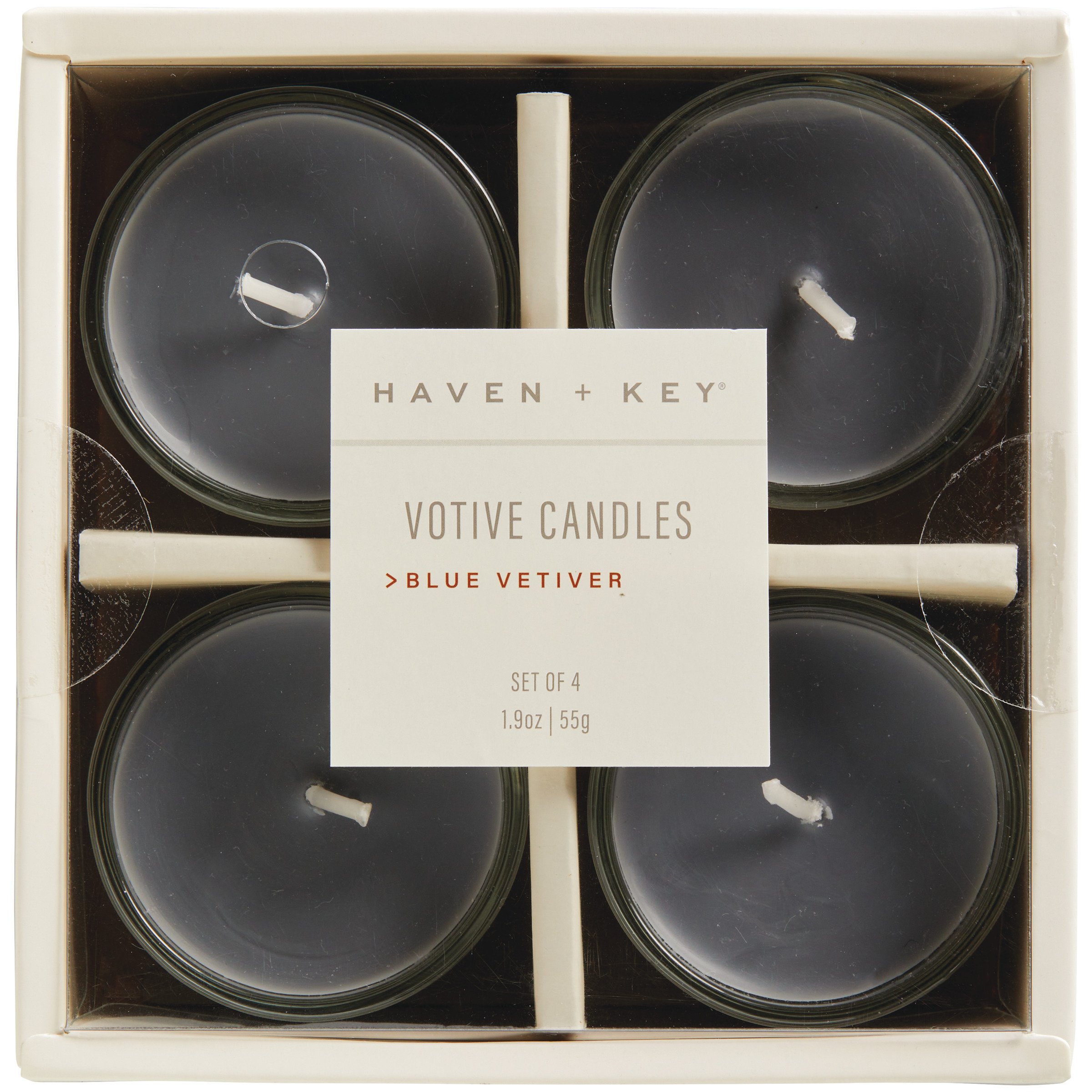Haven + Key Scented Votive Candles - Blue Vetiver - Shop Candles at H-E-B