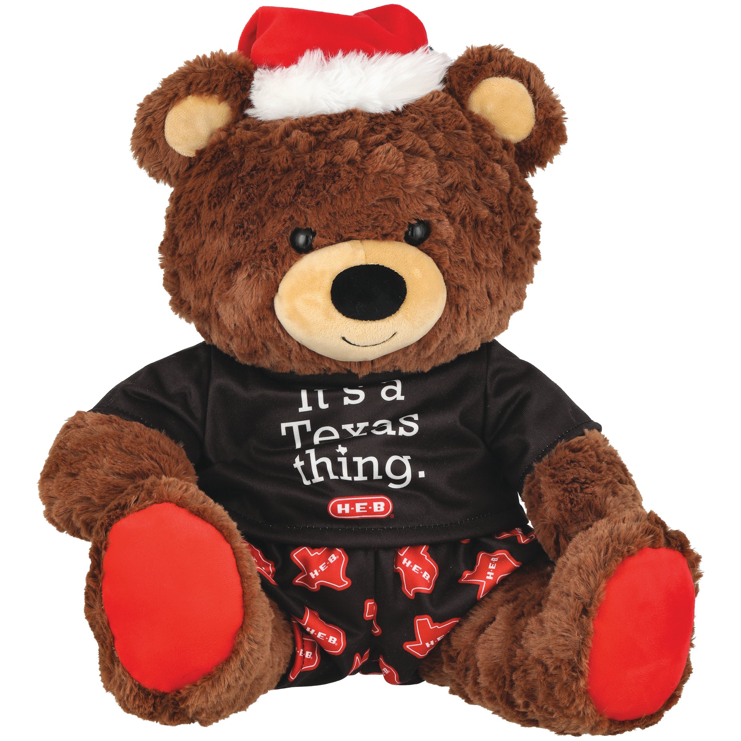 H-E-B Brand Shop Partner Bear Christmas Plush - Shop Plush toys at H-E-B
