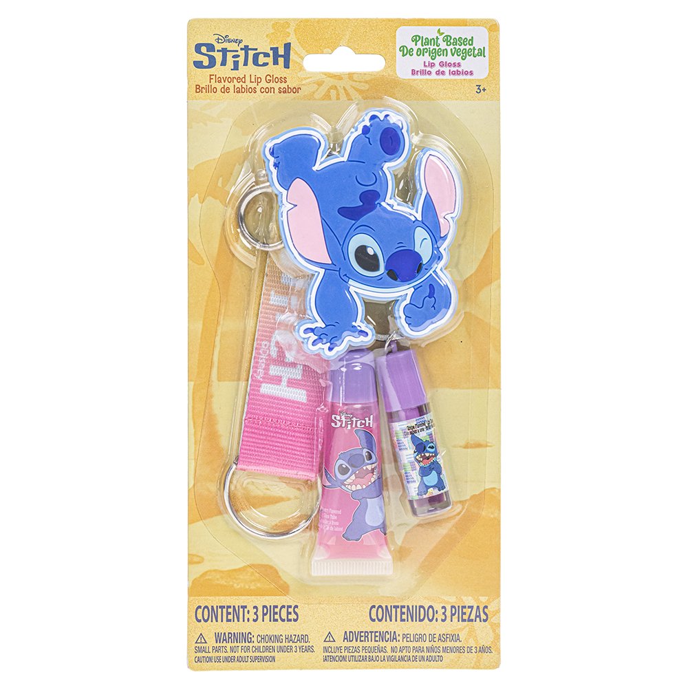 Disney Stitch Lip Gloss & Keychain Set - Strawberry & Grape - Shop Lip ...