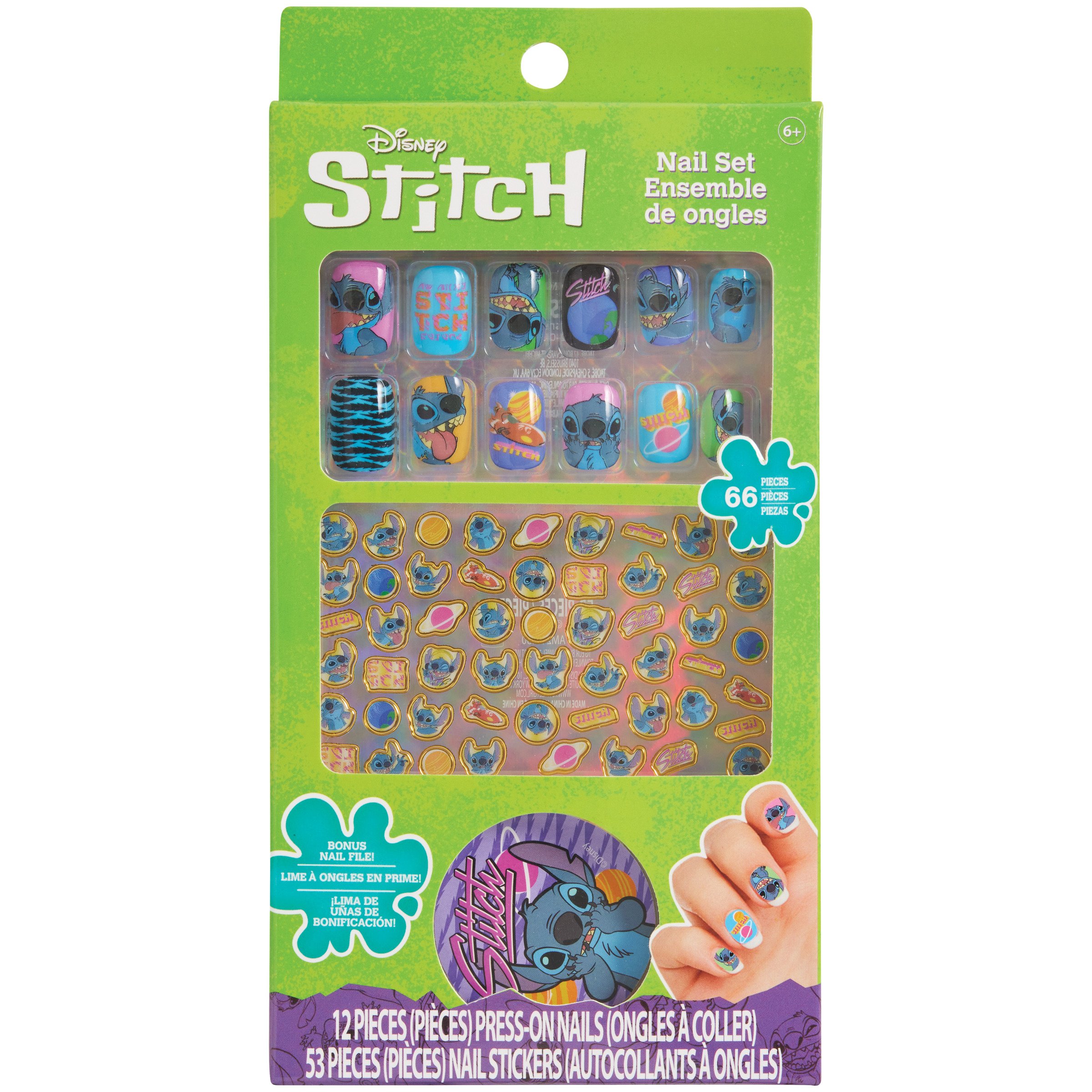 Disney Stitch Nail Set - Shop Nail sets at H-E-B