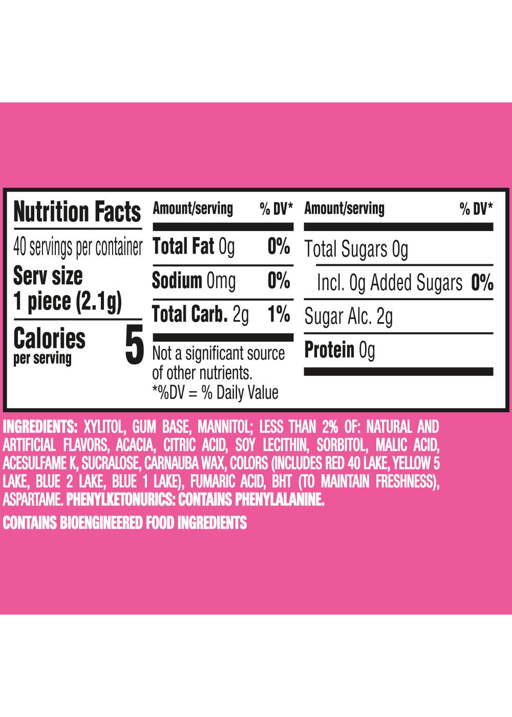 Hubba Bubba Skittles Flavored Mini Gum - Shop Gum & mints at H-E-B