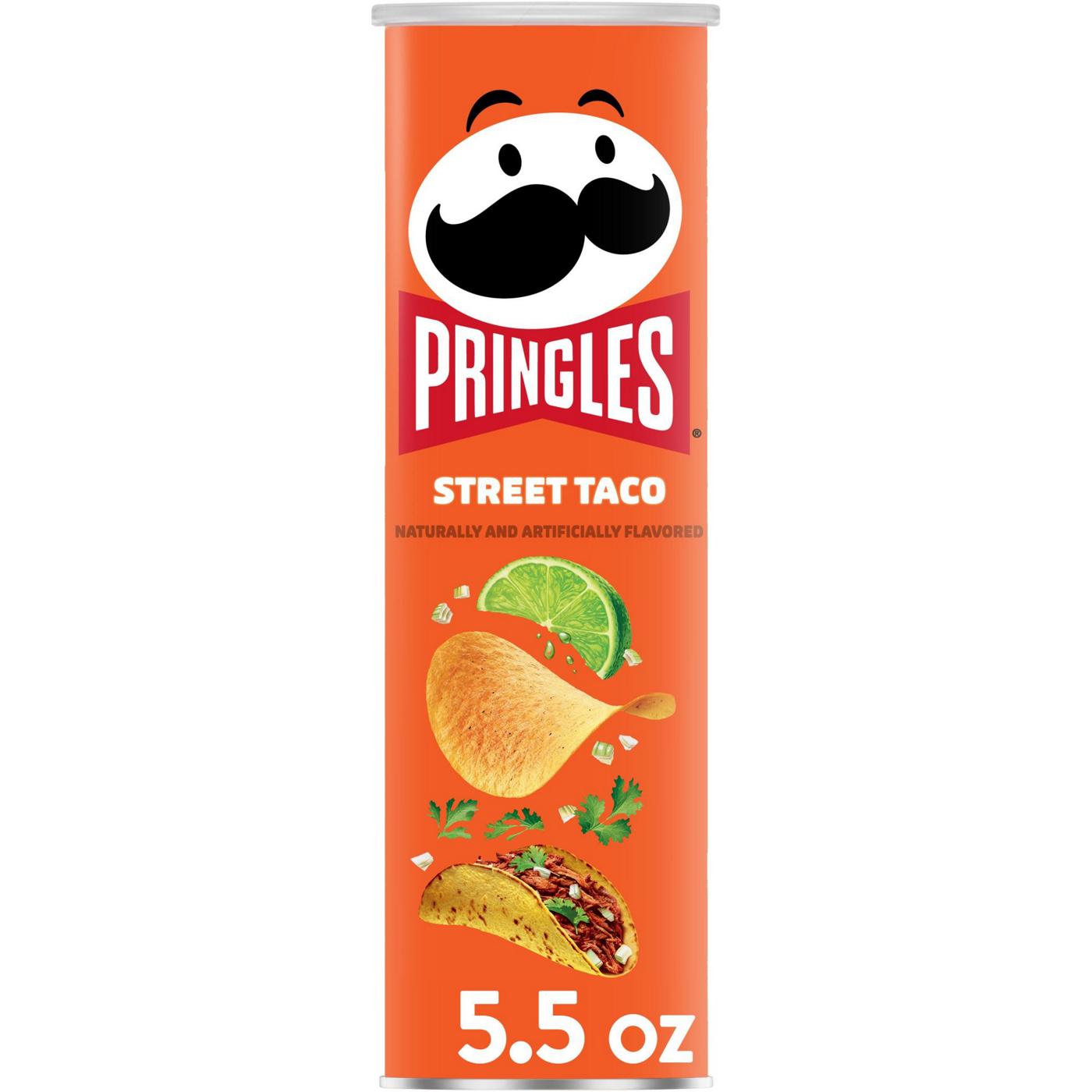 Pringles Street Taco Potato Crisps Chips - Shop Chips at H-E-B