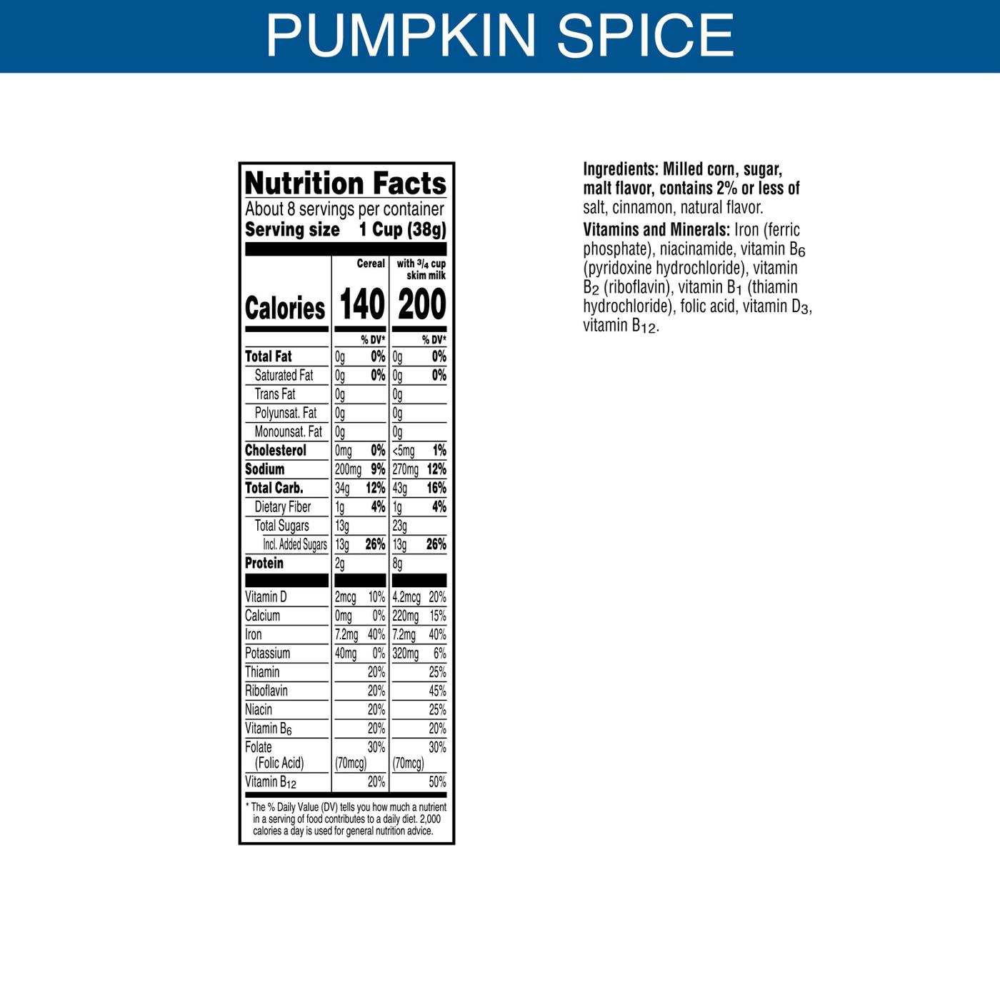 Kellogg's Frosted Flakes Pumpkin Spice Cereal - Shop Cereal at H-E-B
