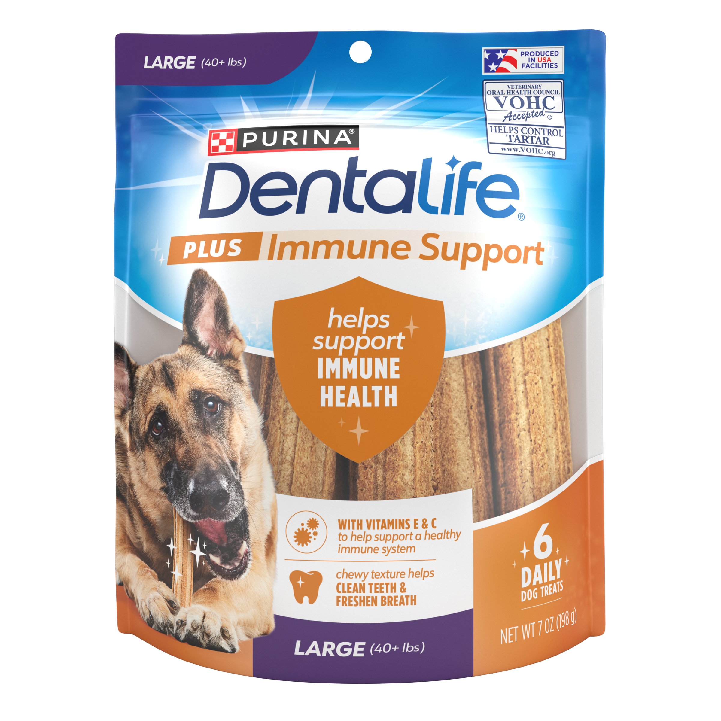 DentaLife Plus Immune Support Large Dog Treats - Shop Dental treats at ...