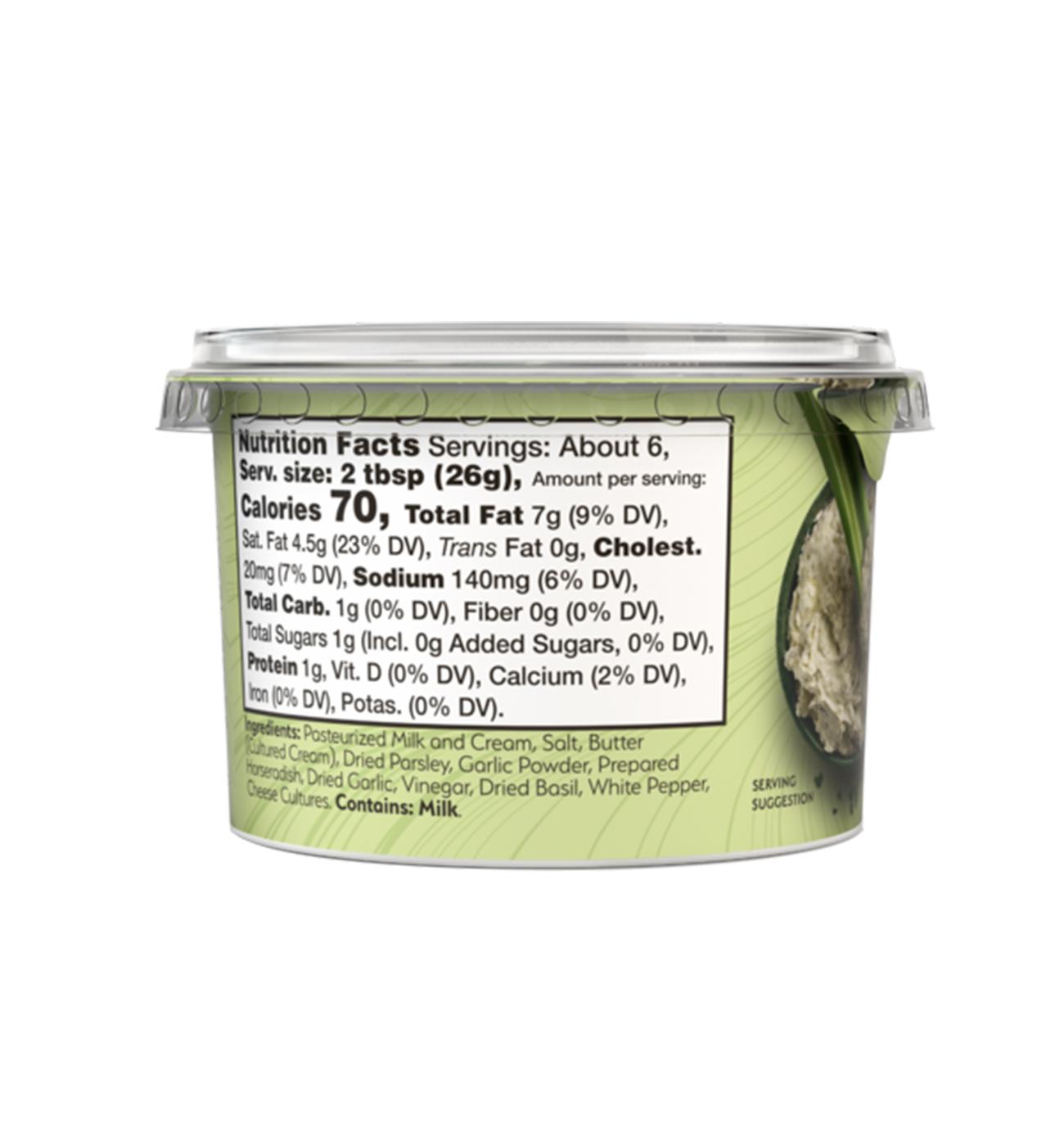 Castello Whipped Spreadable Cheese Dip - Garlic & Herbs - Shop Dip at H-E-B