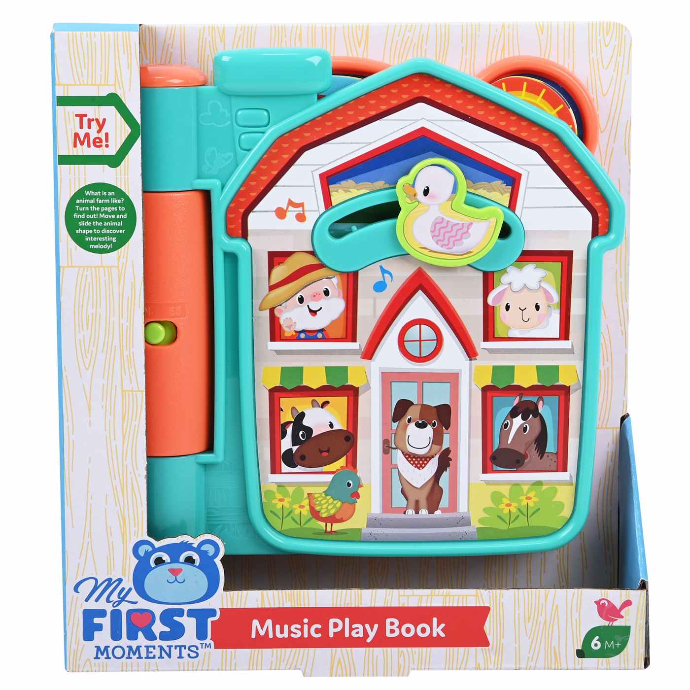 My First Moments Music Play Book - Shop Baby toys at H-E-B