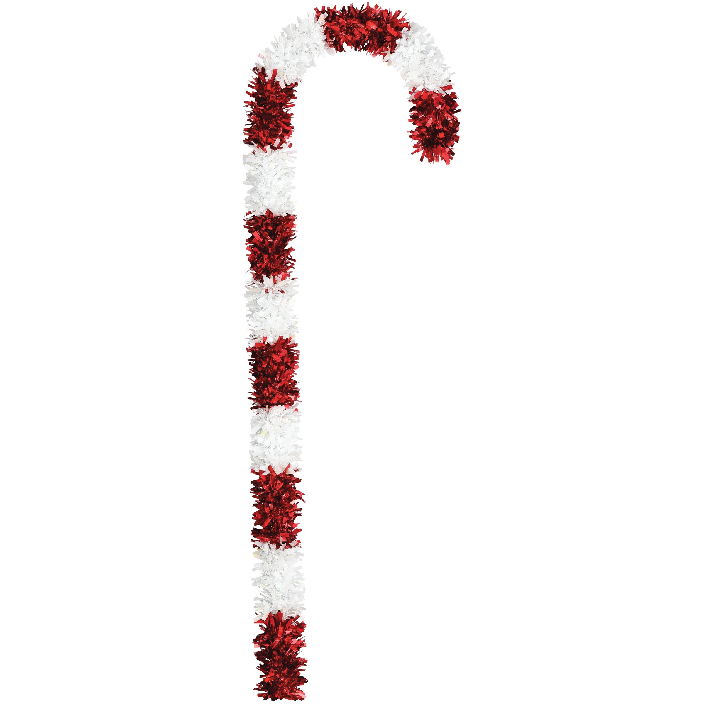 FC Young Tinsel Candy Cane Christmas Decor - Shop Seasonal decor at H-E-B