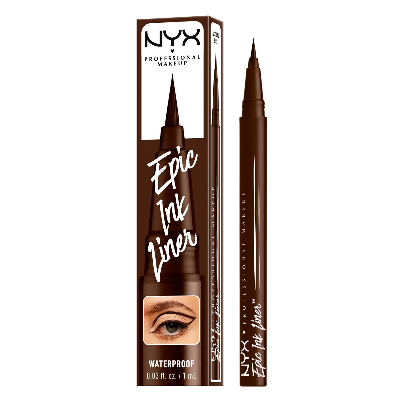 NYX Epic Ink Liner - Milk Chocolate - Shop Eyeliner at H-E-B
