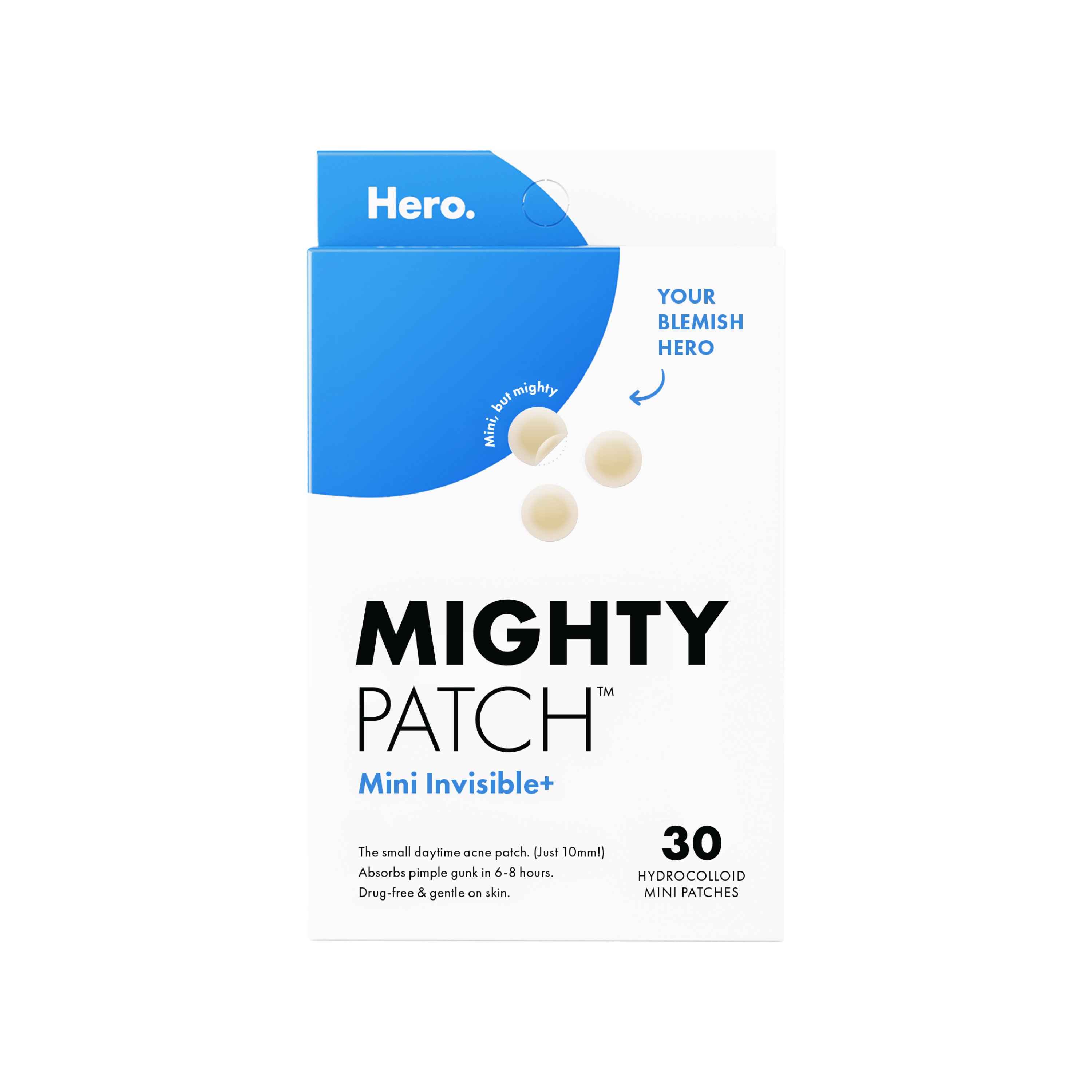 Hero Mighty Patch Mini Invisible+ - Shop Facial cleansers & scrubs at H-E-B