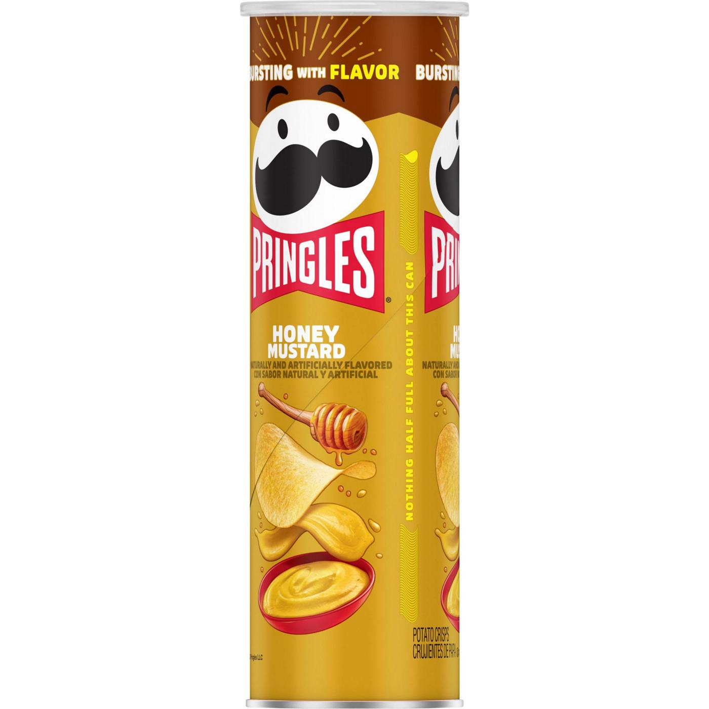Pringles Honey Mustard Potato Crisps Chips - Shop Chips at H-E-B