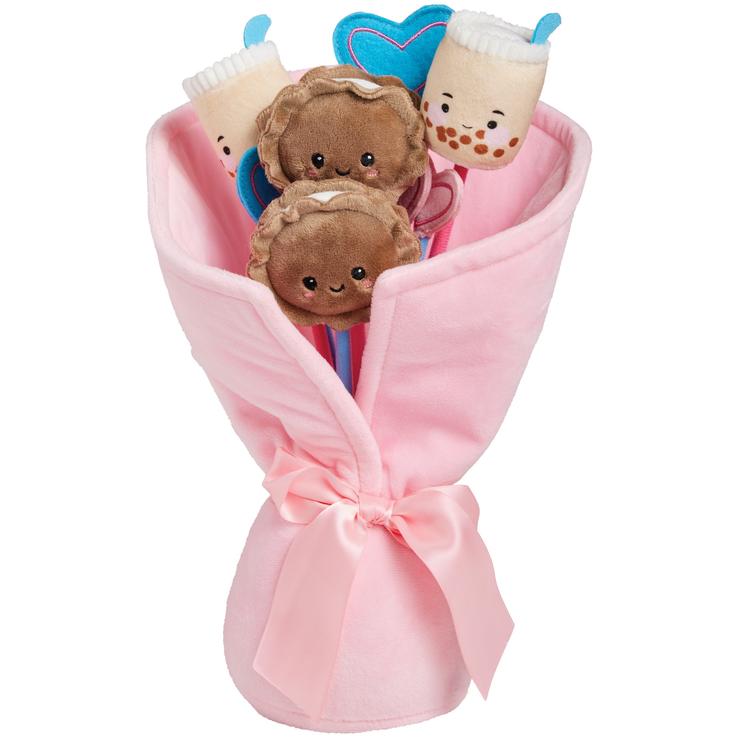 Destination Holiday Boba & Cookies Valentine's Plush Bouquet - Shop ...