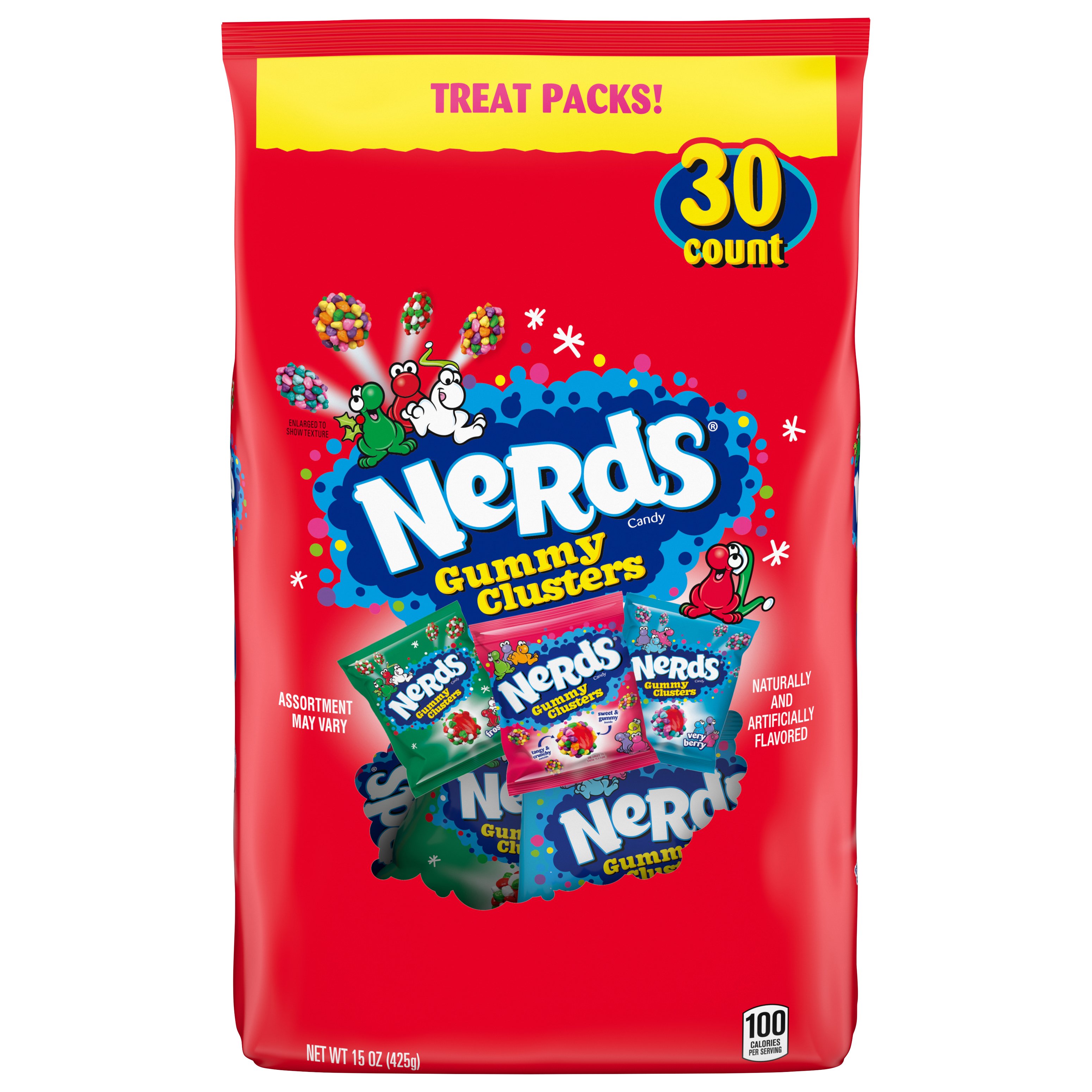 Nerds Assorted Gummy Clusters Christmas Candy - Shop Candy at H-E-B
