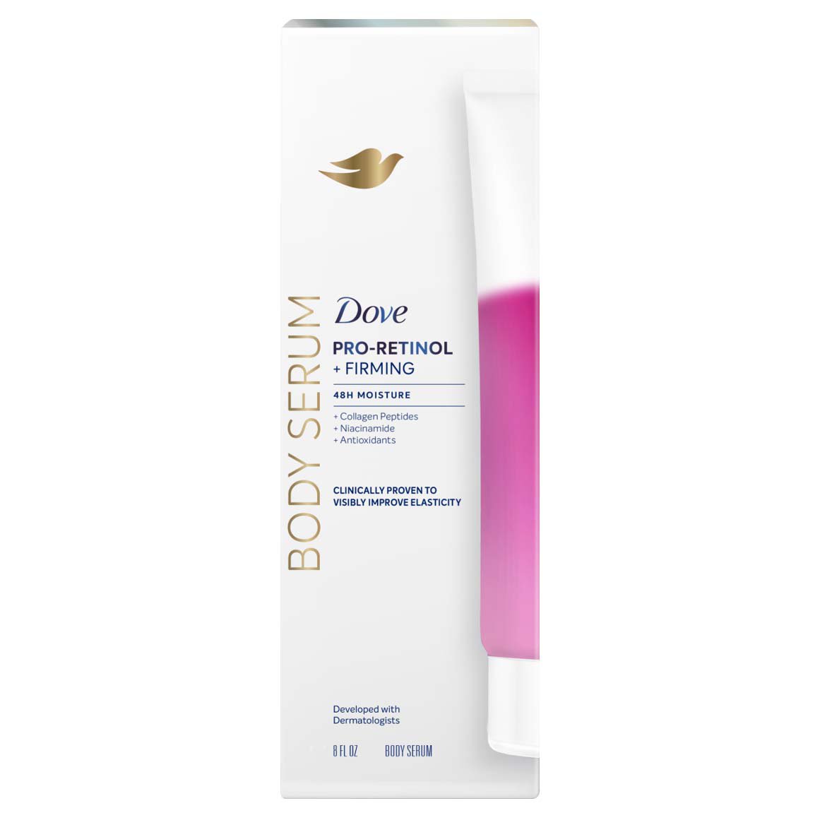 Dove Pro-Retinol + Firming Body Serum - Shop Body lotion at H-E-B