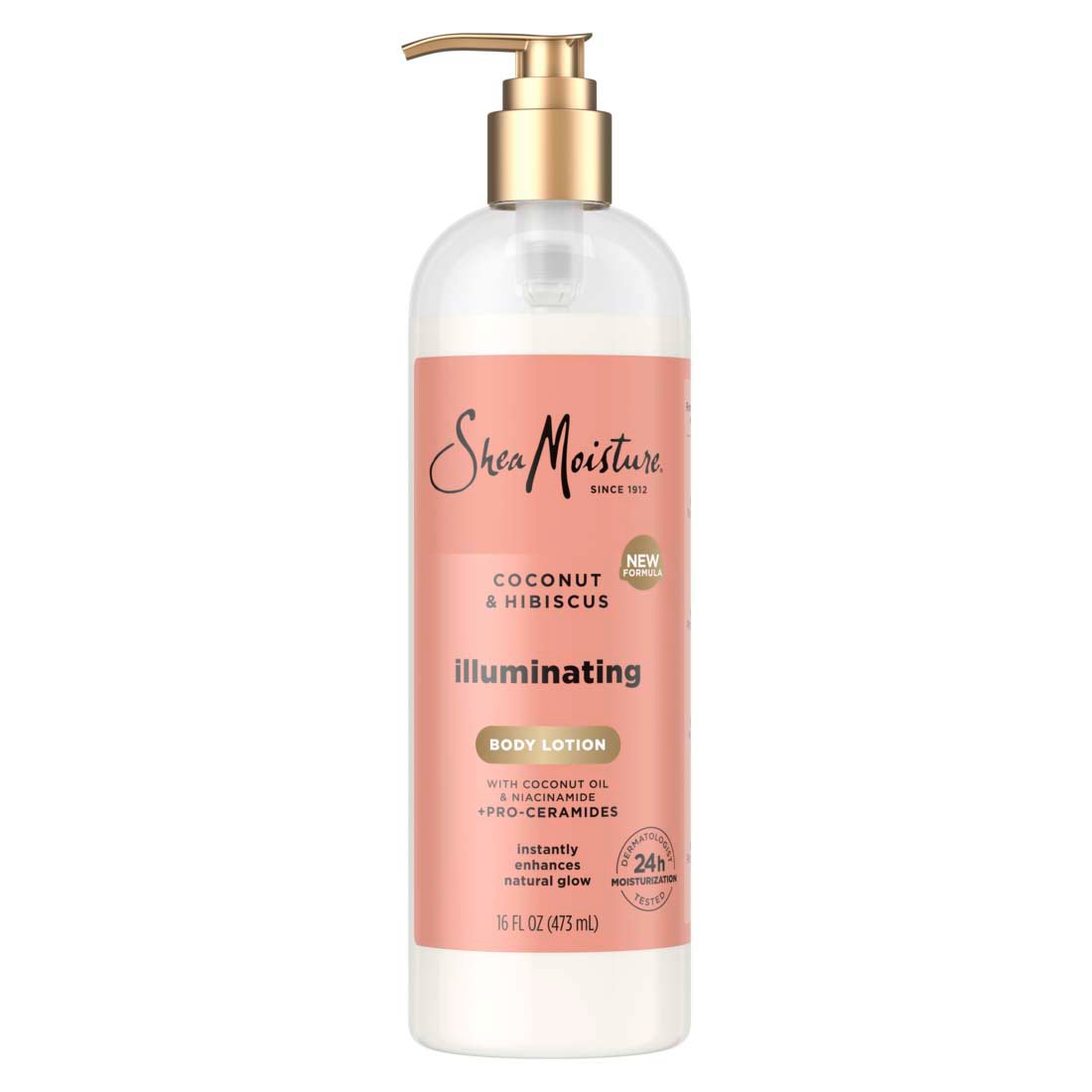Shea Moisture Illuminating Body Lotion - Coconut & Hibiscus - Shop Body ...