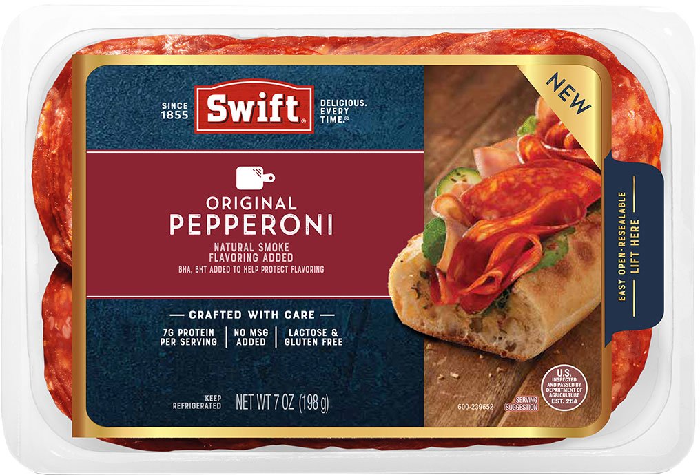 Swift Original Pepperoni Slices, 7 oz | Joe V's Smart Shop | Low Prices ...