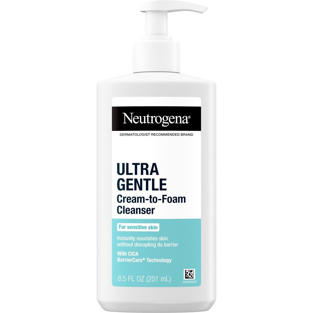 Neutrogena Ultra Gentle Cream-to-Foam Daily Facial Cleanser - Shop ...