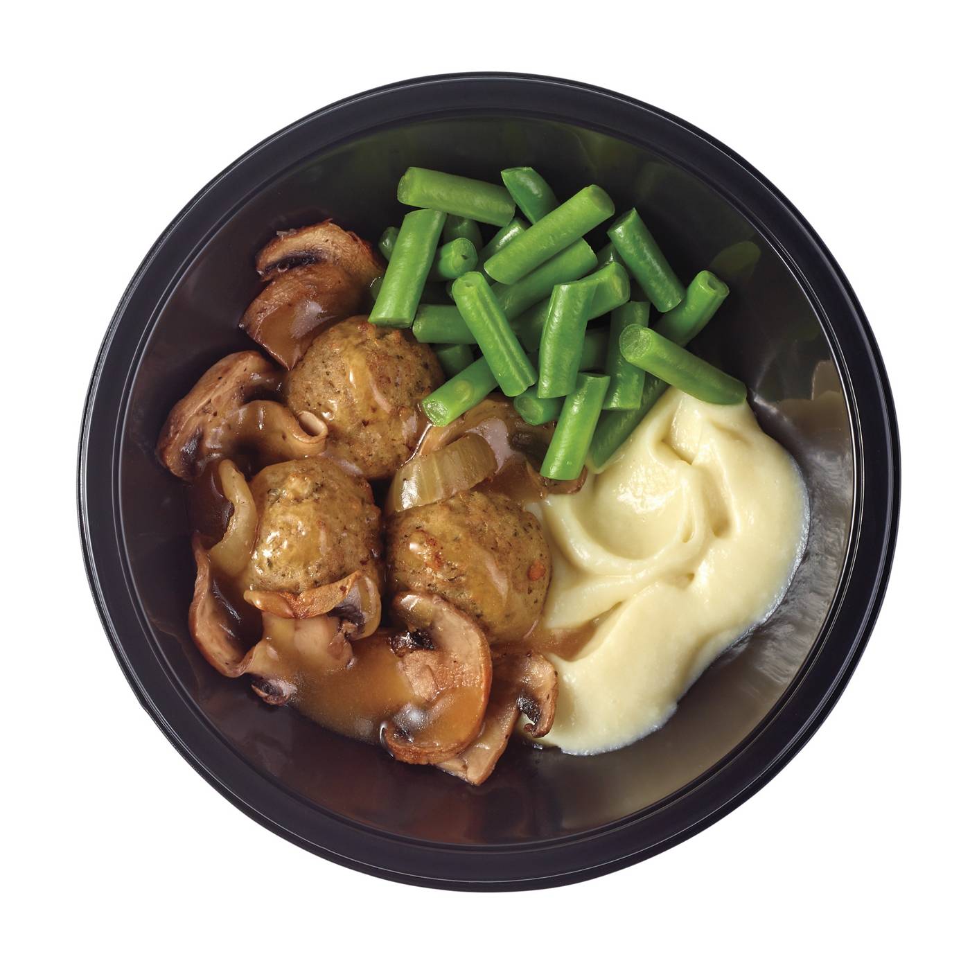 Meal Simple by H-E-B Low-Carb Lifestyle Smothered Meatballs Bowl - Shop ...