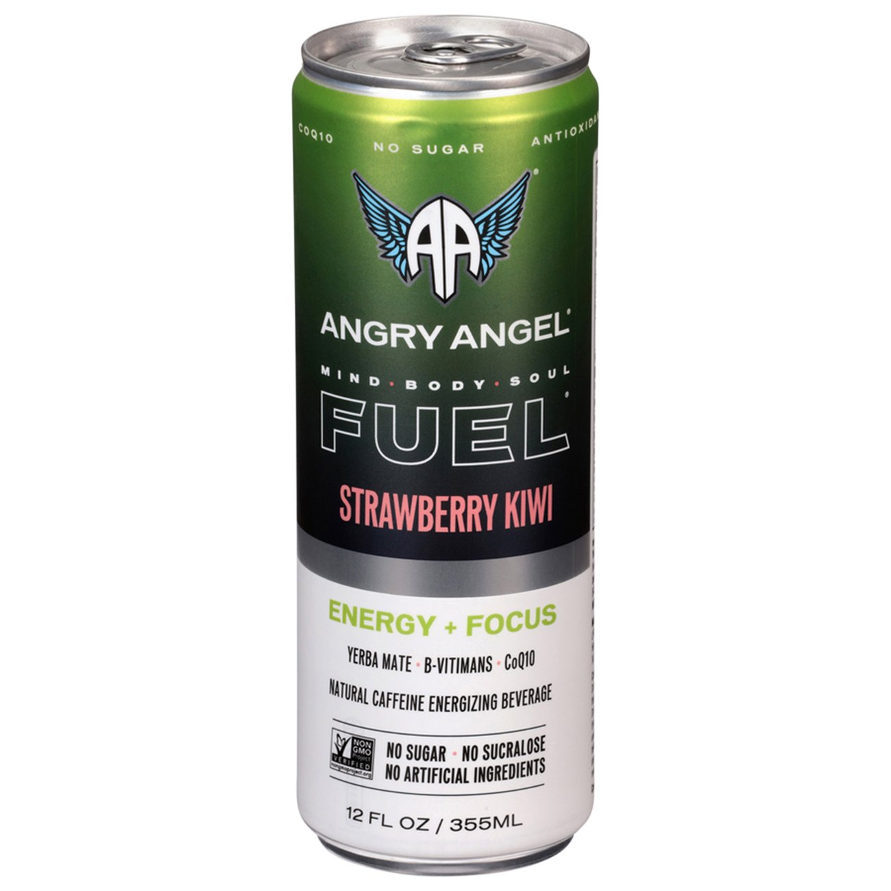 Angry Angel Fuel Energy Drink - Strawberry Kiwi - Shop Sports & energy ...