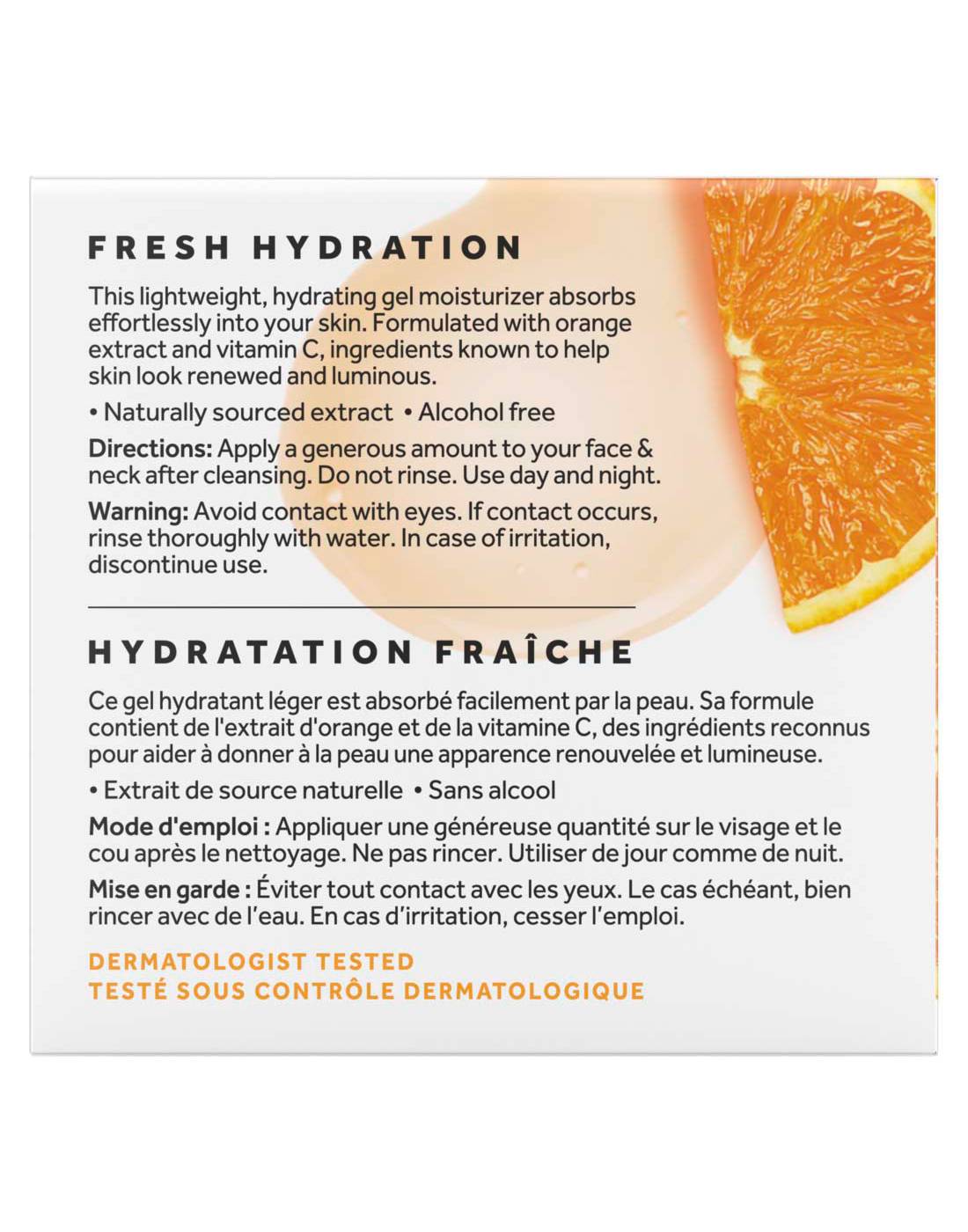 Pond's Fresh Hydration +Vitman C Gel Moisturizer - Shop Facial ...