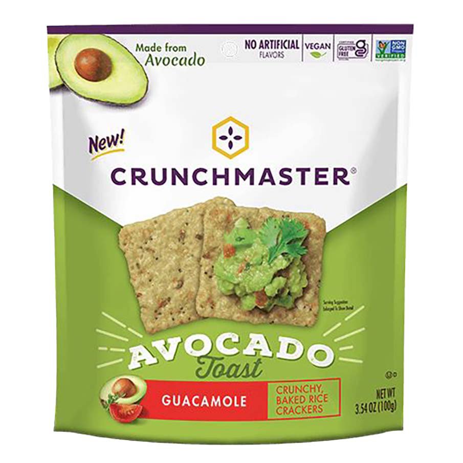Crunchmaster Avocado Toast - Guacamole - Shop Crackers & breadsticks at ...